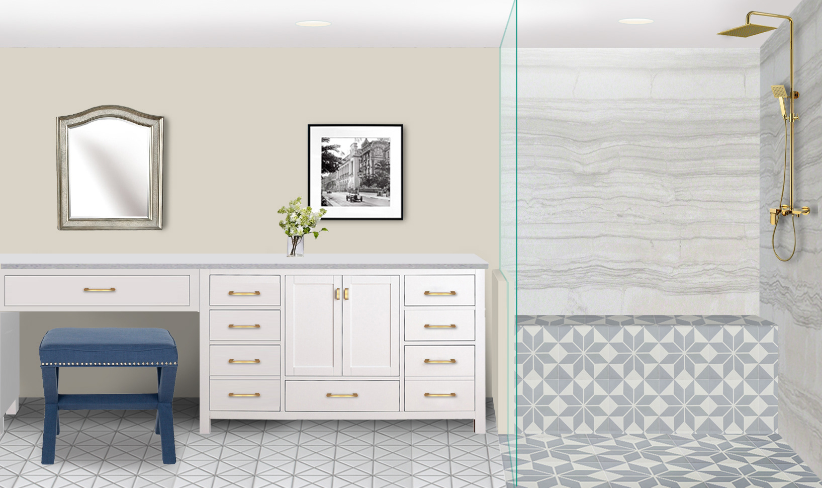 Claudia Designs Co. - Bathroom Update