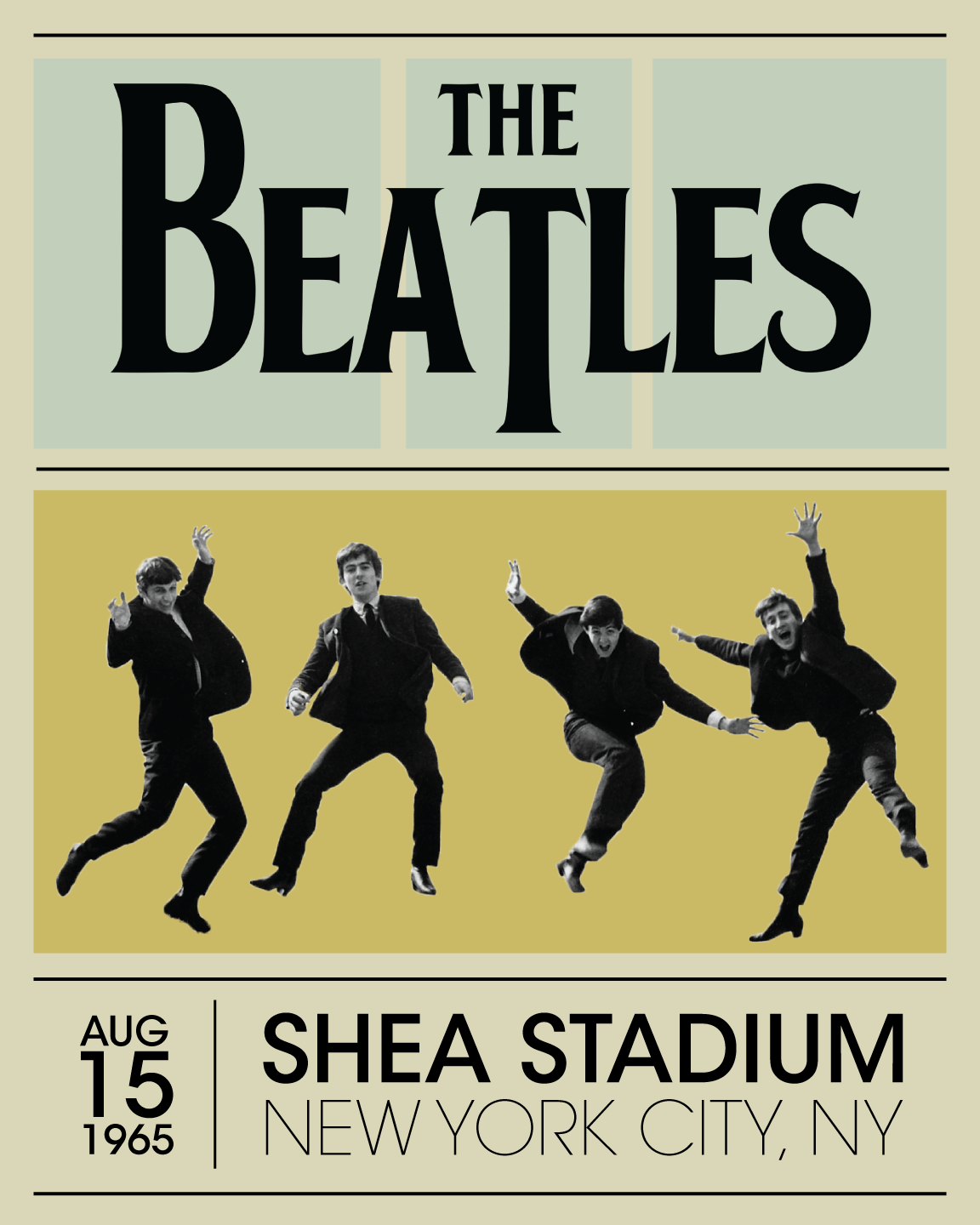 Sheila Tuldanes - The Beatles Poster - MUS116