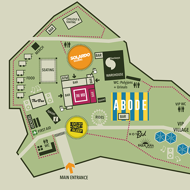 bombana design - [abode festival map]