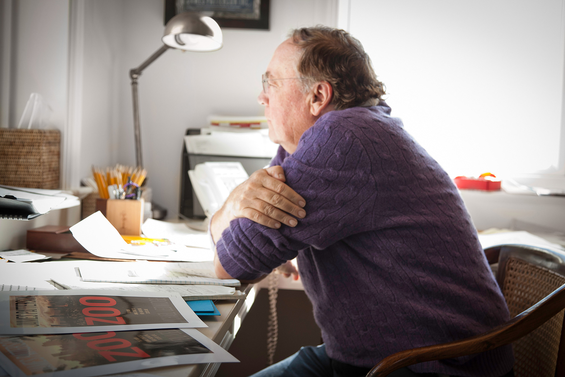 James McEntee Photography - James Patterson Portraits- Magazine Editorial