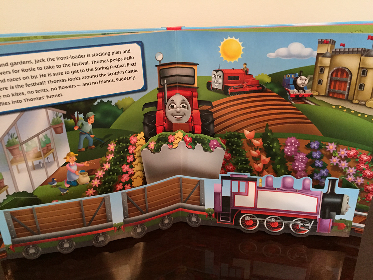 Maryn Arreguin - Pop-Up Sound Book Thomas the Train