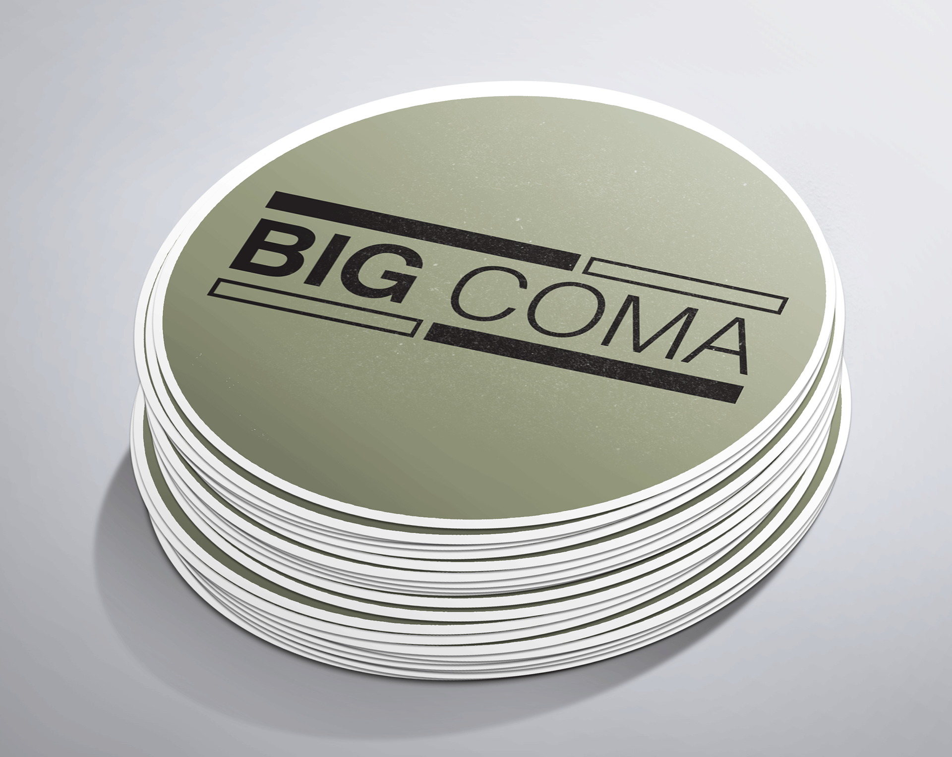 Sam Cronin - "Big Coma" Record Label Identity