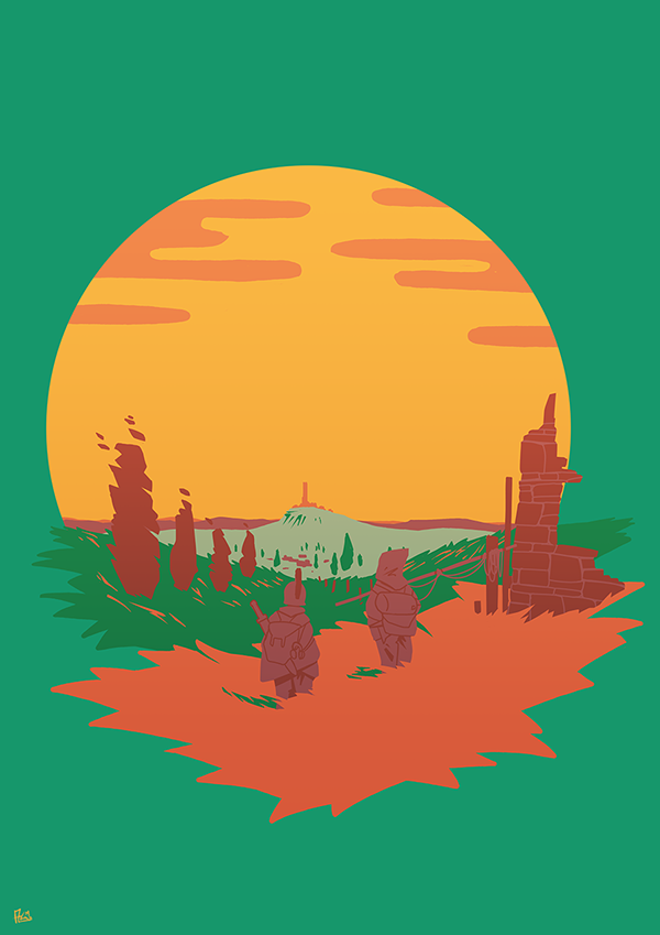 Alfie Garland - MCM Poster Designs