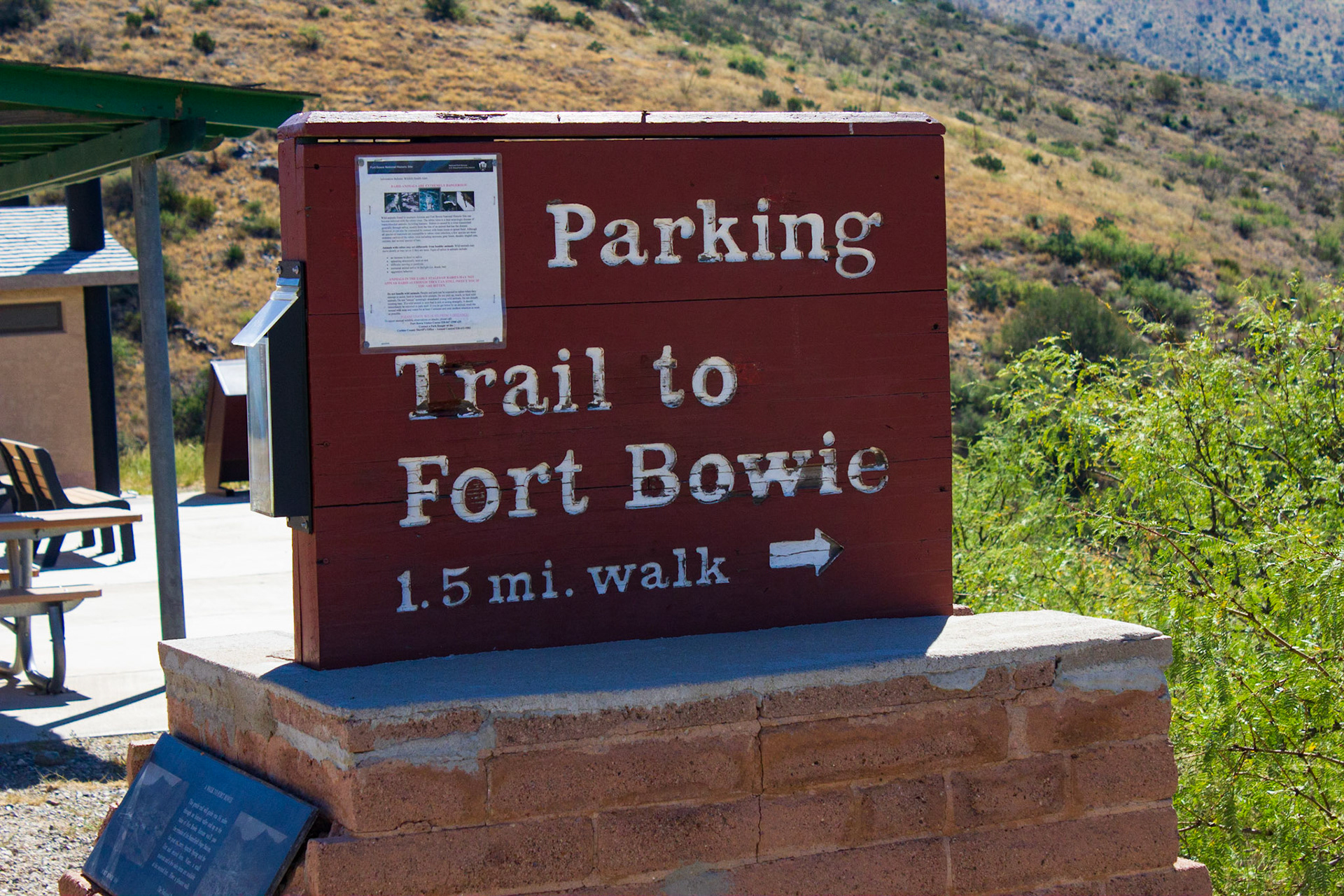 Our NPS Travels - Fort Bowie National Historic Site