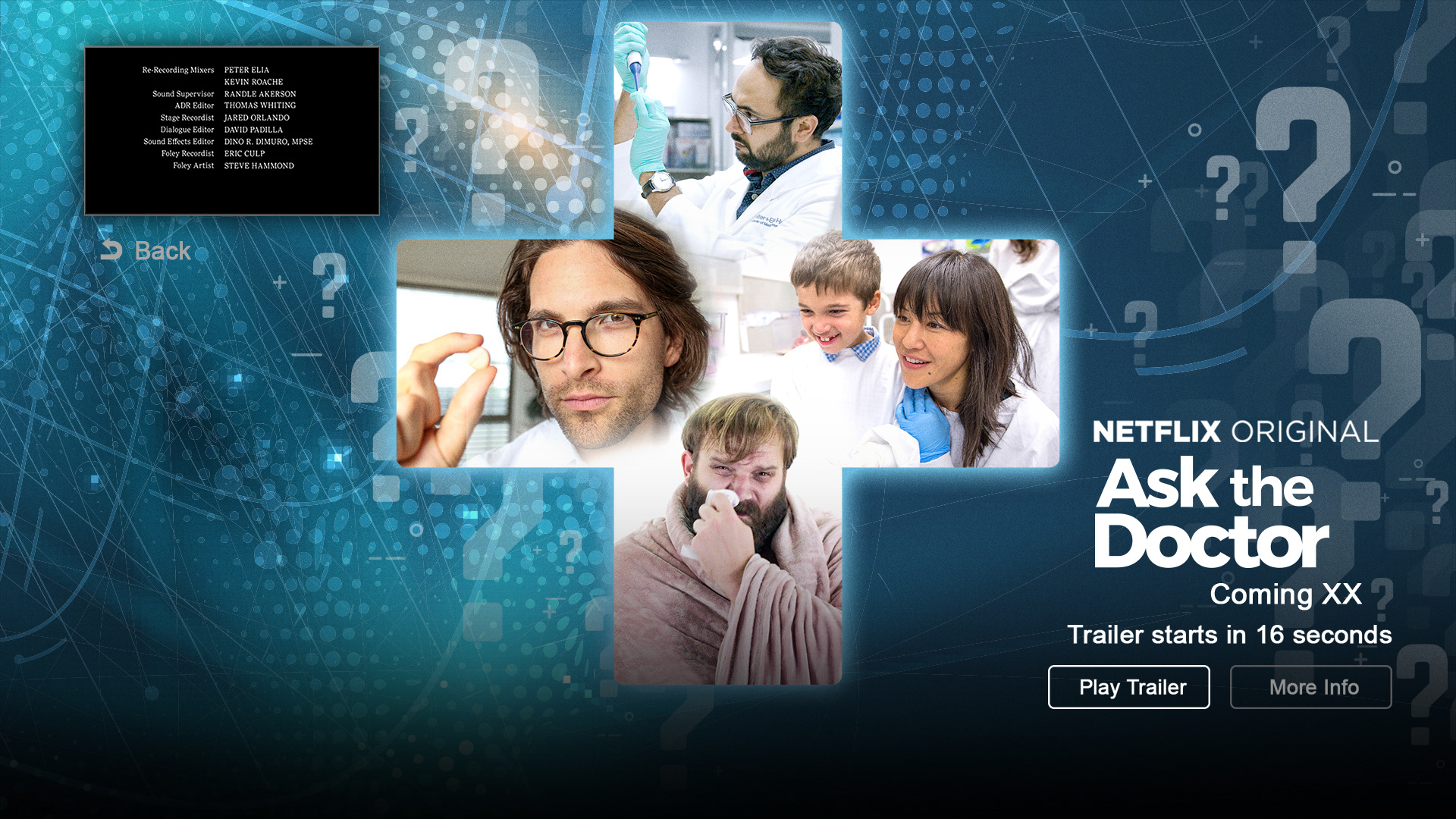 Cutter Cutshaw Design - Ask The Doctor - Netflix