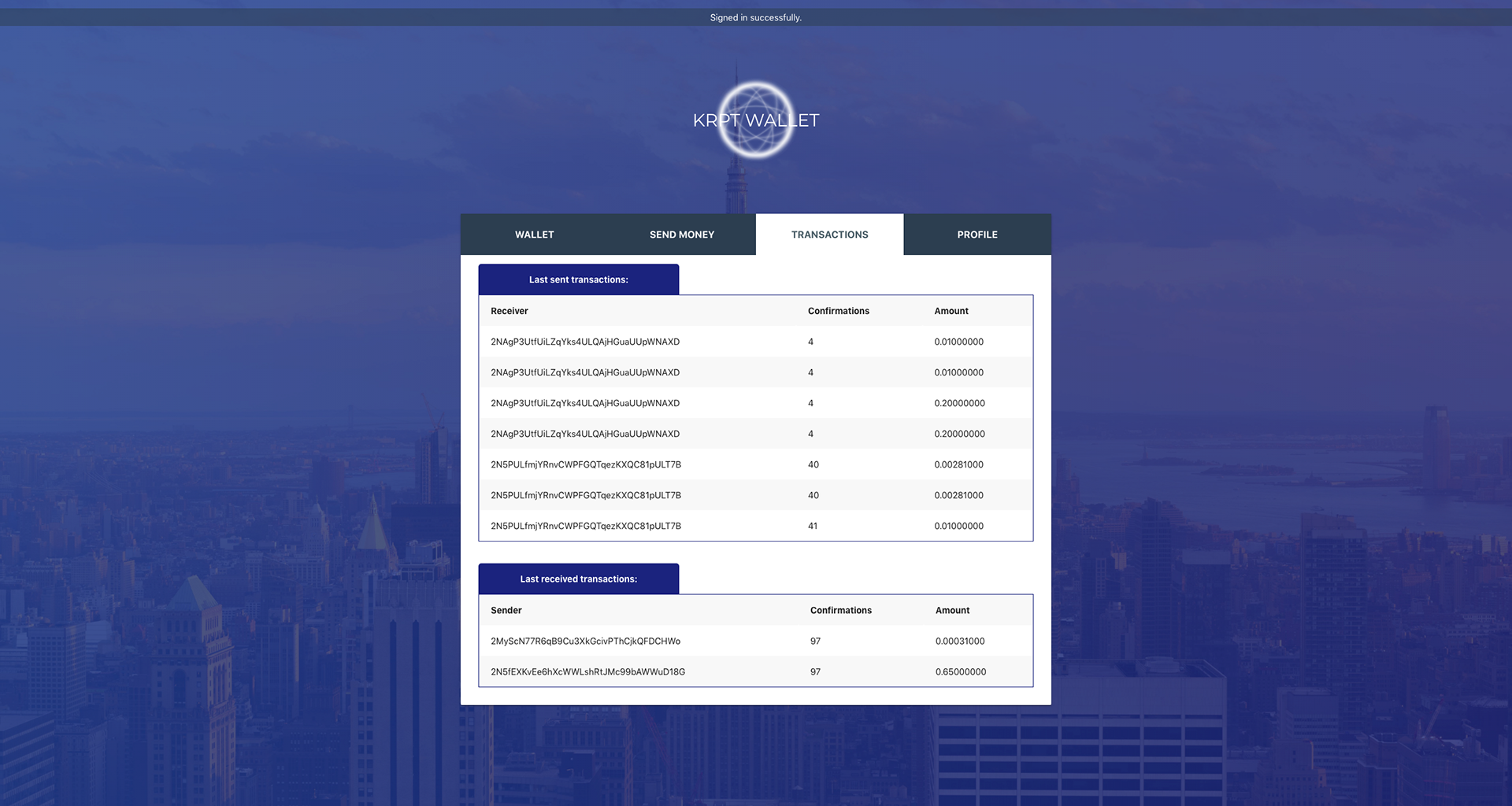 GitHub - kombuchapunk/CRPT-Wallet: Fully-functional user-friendly cryptocurrency wallet built ...