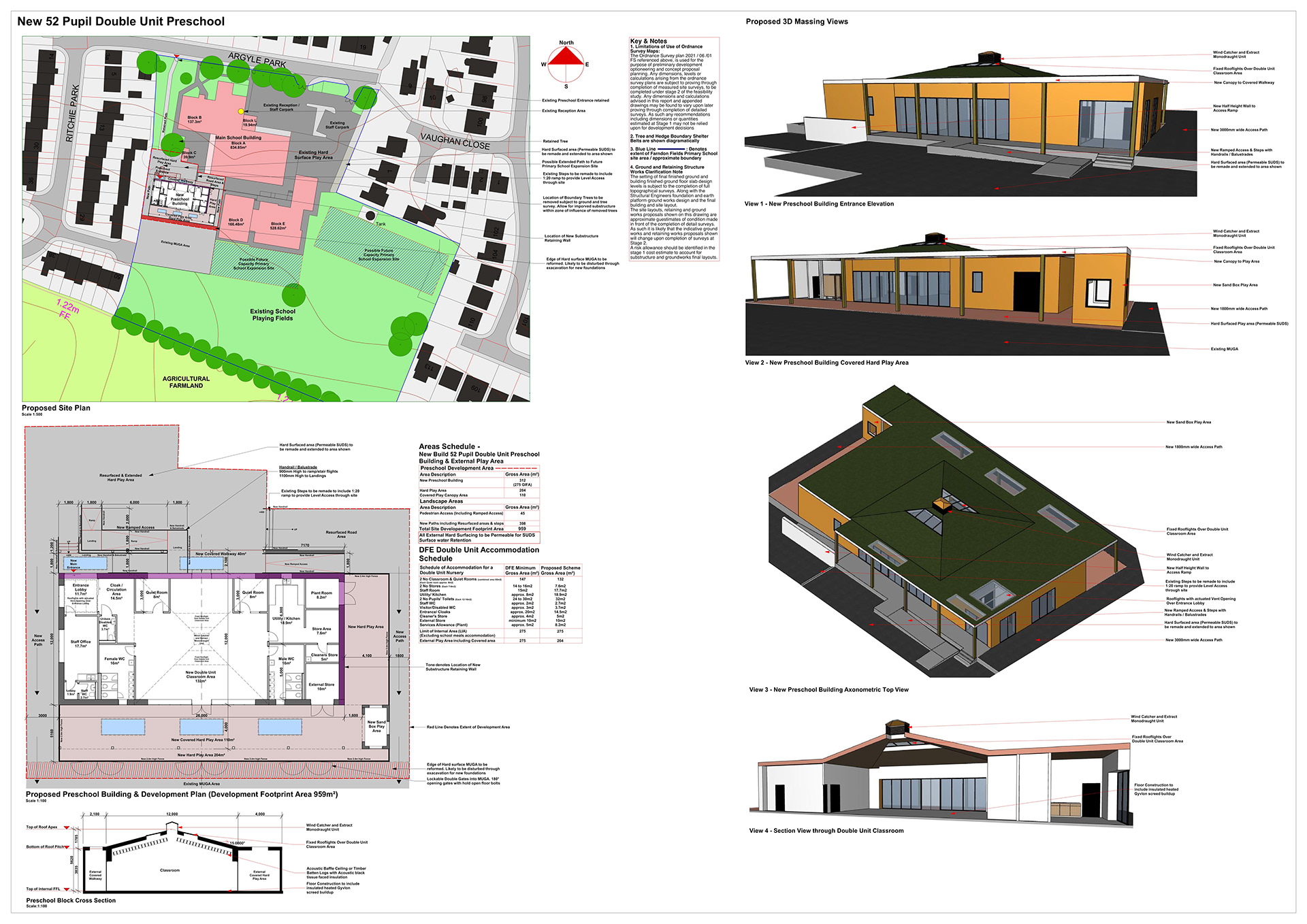 Moss Architecture . Interiors Ltd - Primary School Expansion Studies