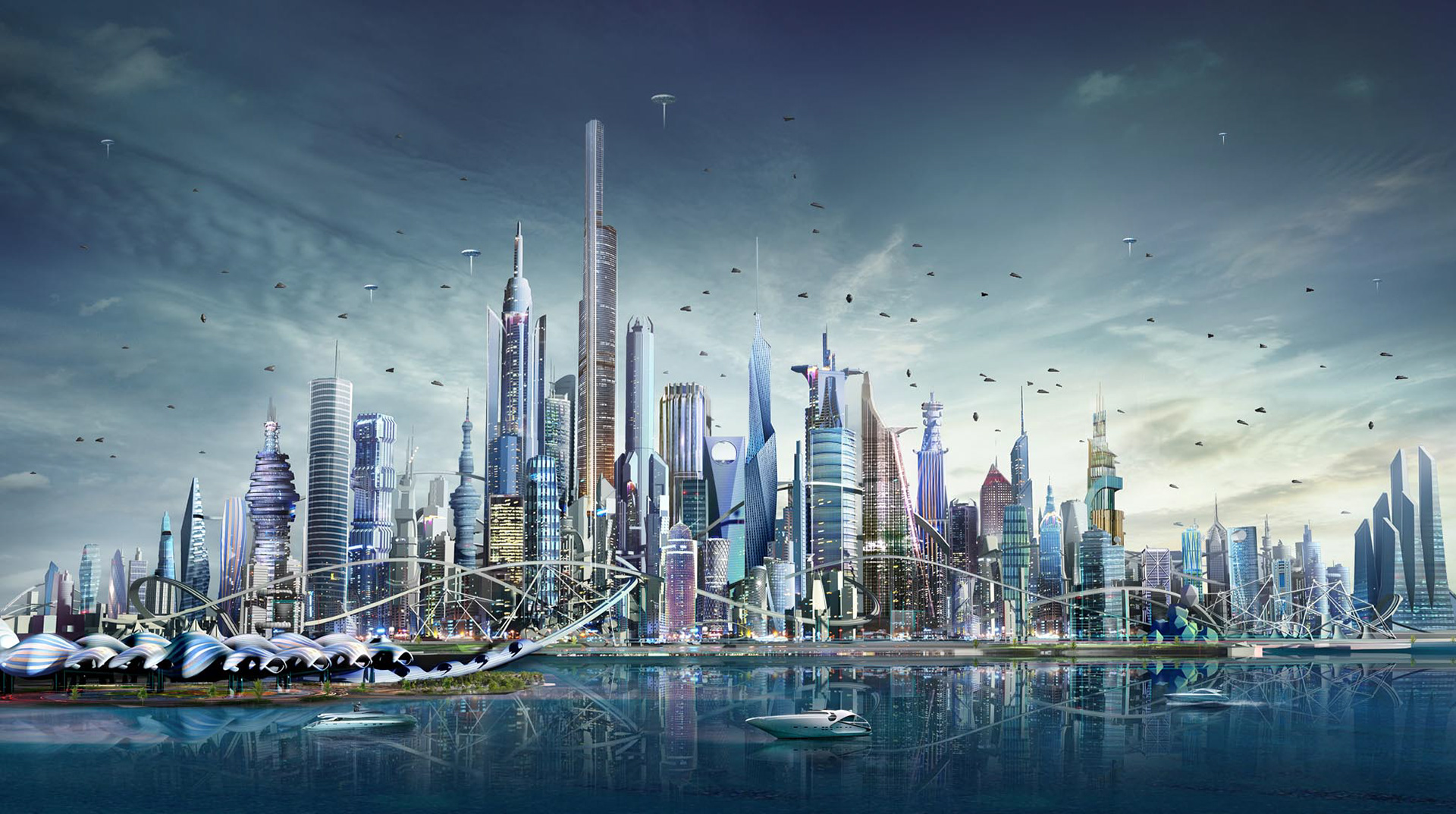 BCOMARTS - Visual futuristic city BCOMARTS - Visual futuristic city