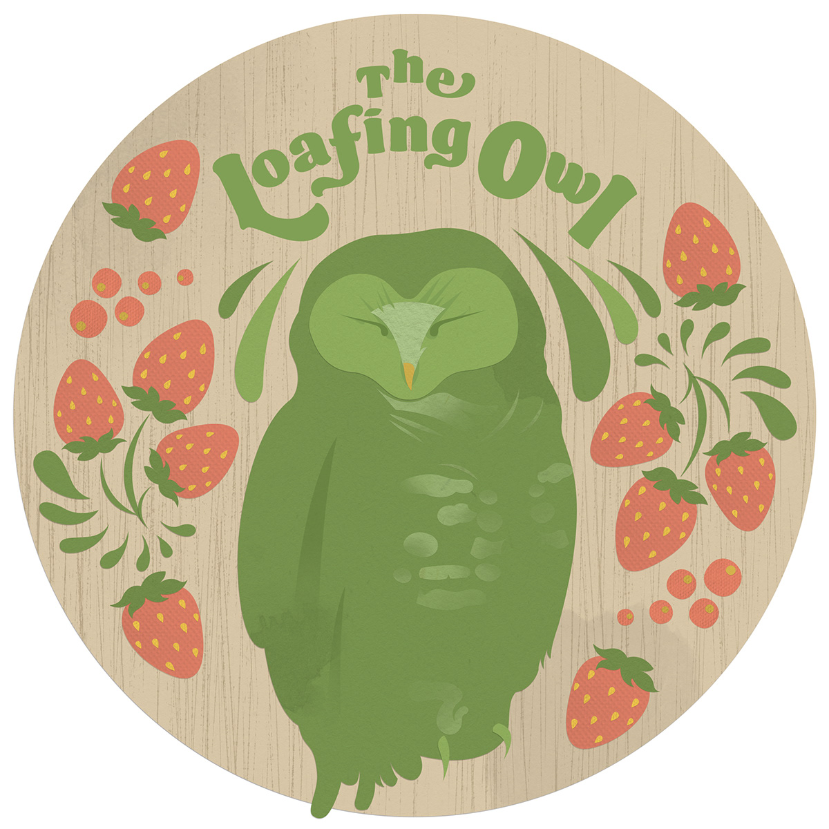 Sophie Maliniak Art - The Loafing Owl