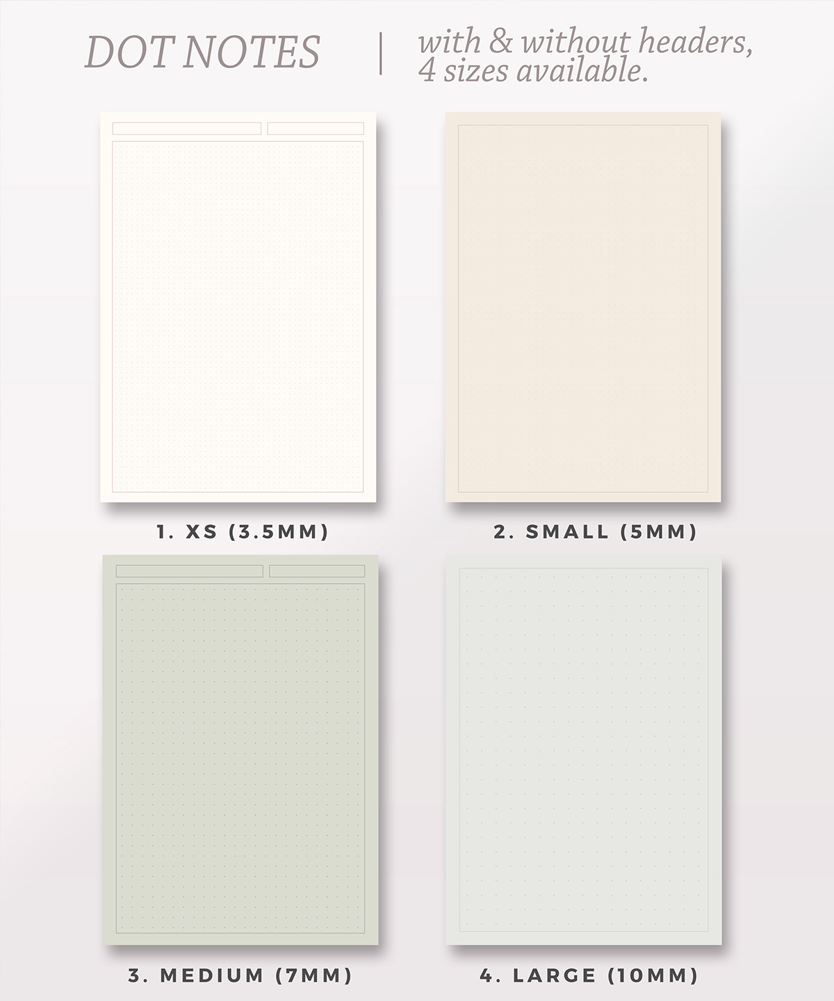 Paperly Planners - Beautiful, Productive. - NEUTRAL Digital Note Template