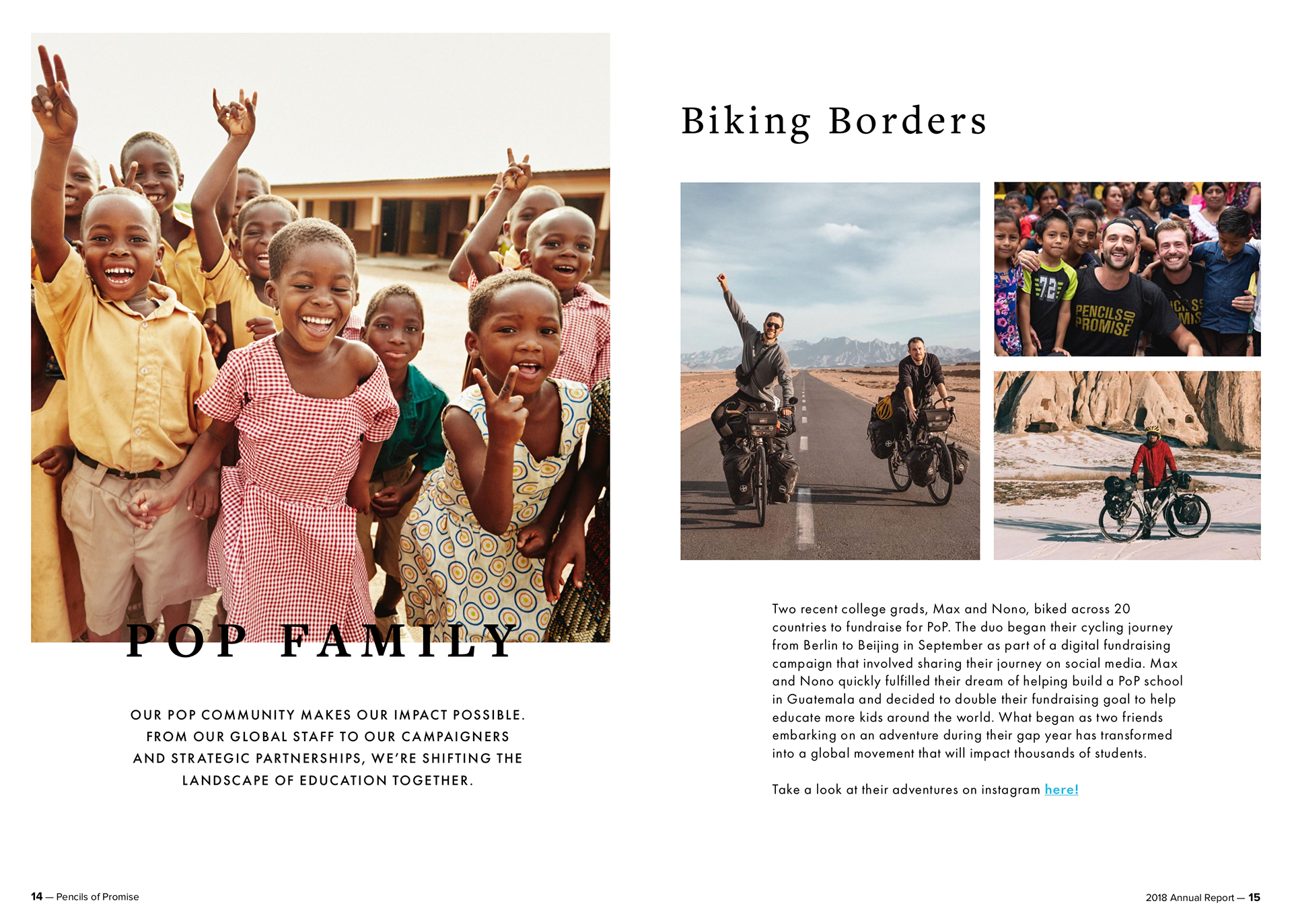 Kelly Mertz - Pencils of Promise | 2018 Annual Report