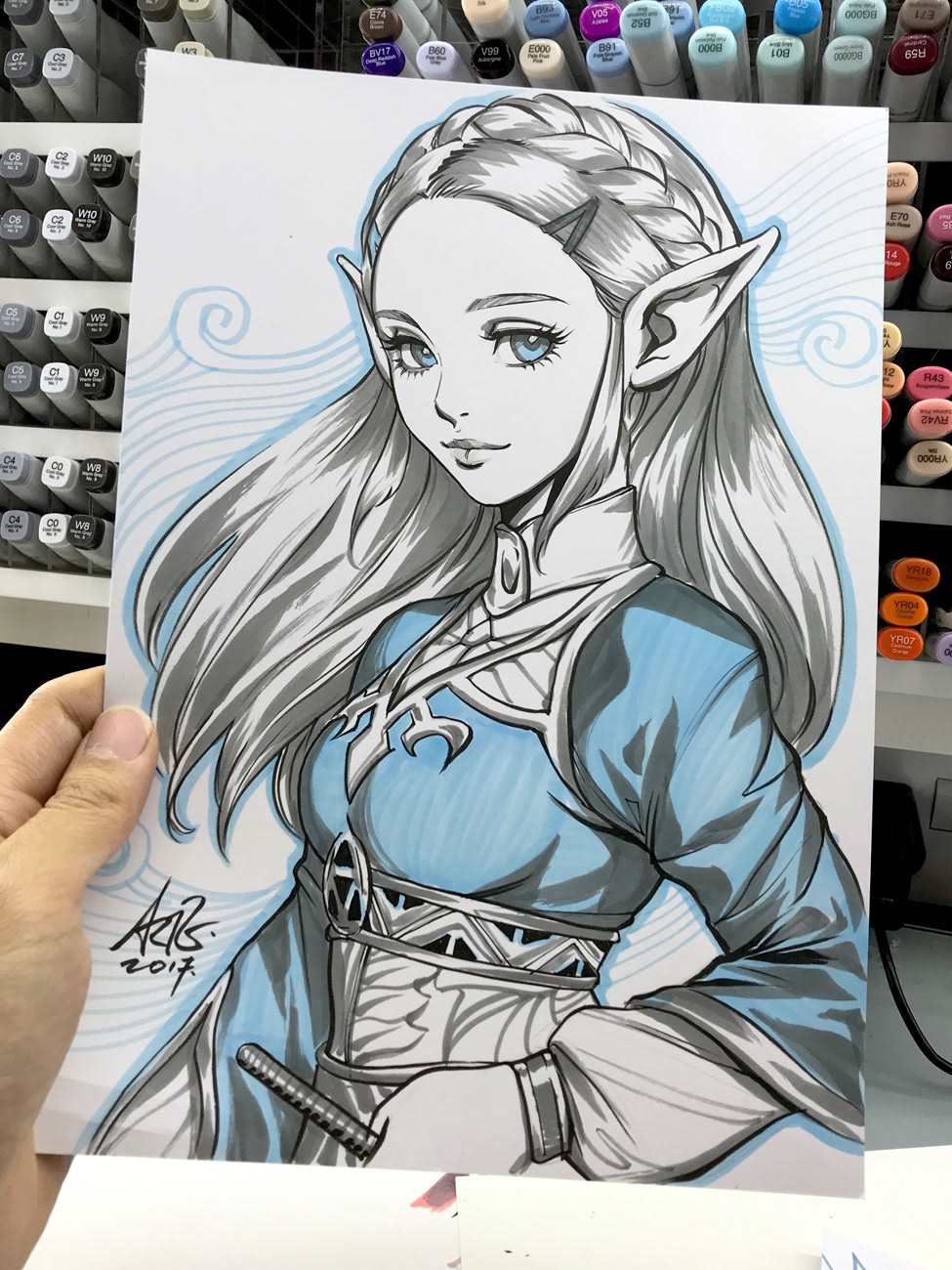 Stanley Artgerm Lau - Sketches 2017