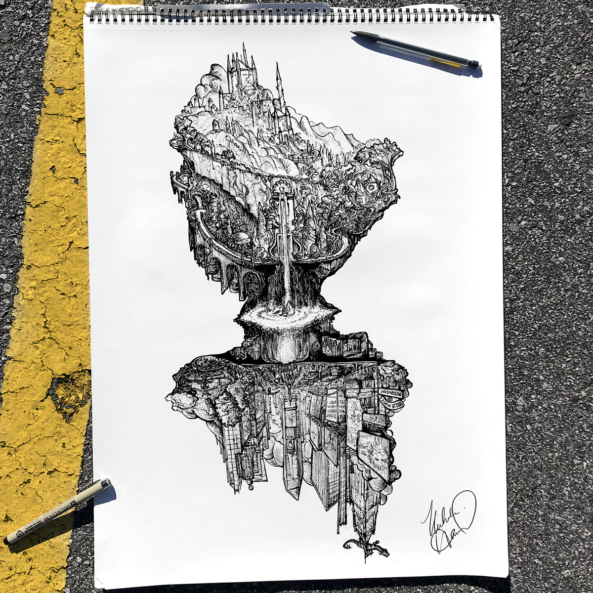Nick Hammond Design - Cinematic Drawing Series