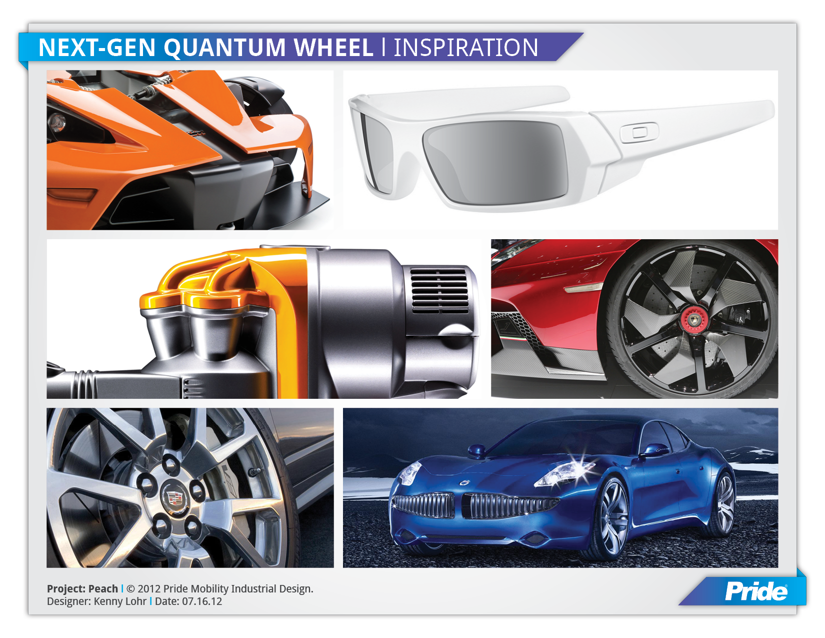 Kenny Lohr II | Portfolio - Next-Gen Quantum Wheel | Pride Mobility