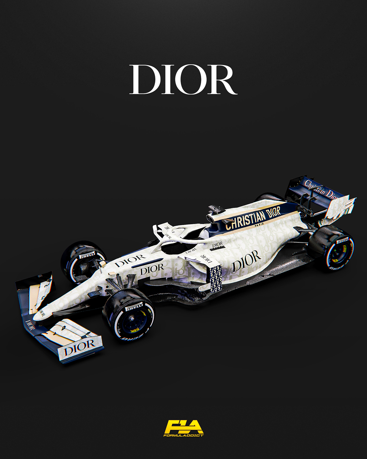 EFE AKCAY - FORMULA ADDICT Social Graphics