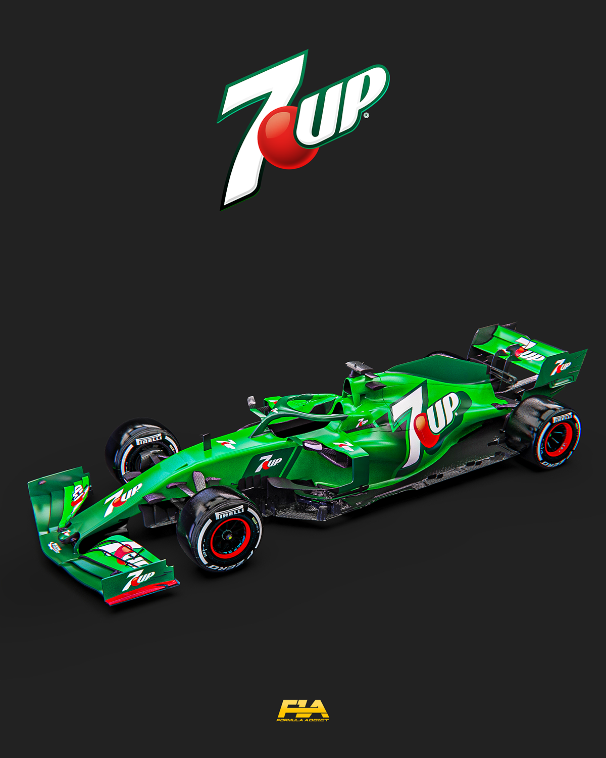 EFE AKCAY - FORMULA ADDICT Social Graphics