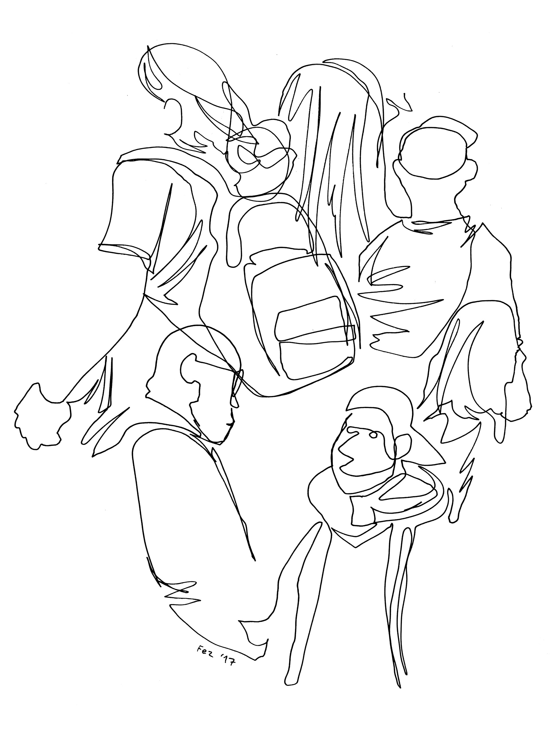 Fez Escalante - Simple Line People