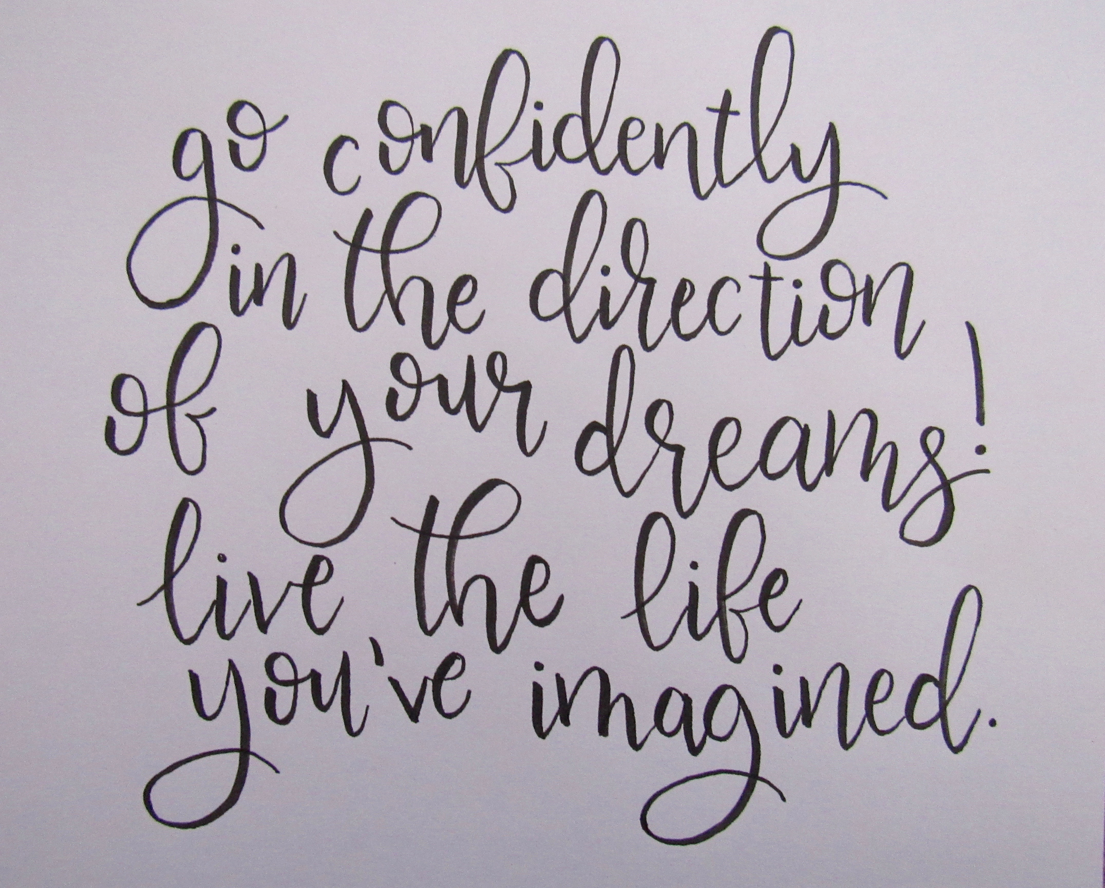 Janelle Wisniowicz Portfolio - Hand Lettering