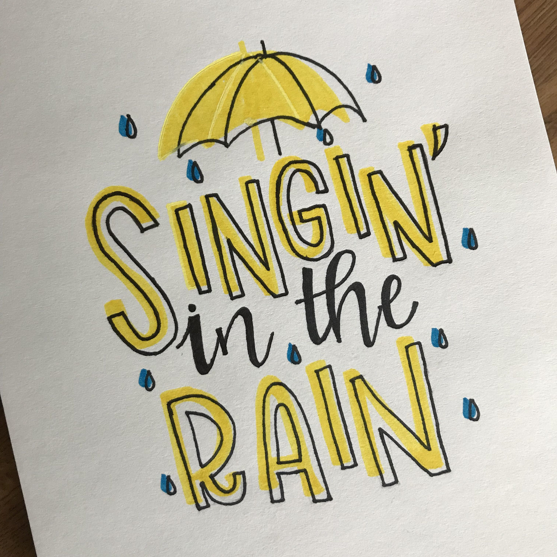 Janelle Wisniowicz Portfolio - Hand Lettering