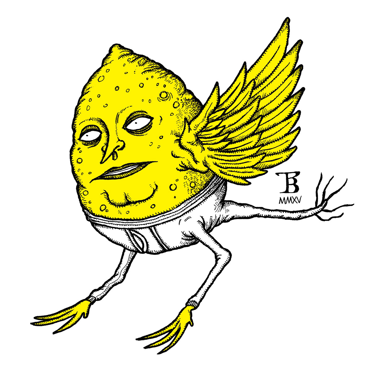 Wlecome to WeirdArtPDX - Lemon Man