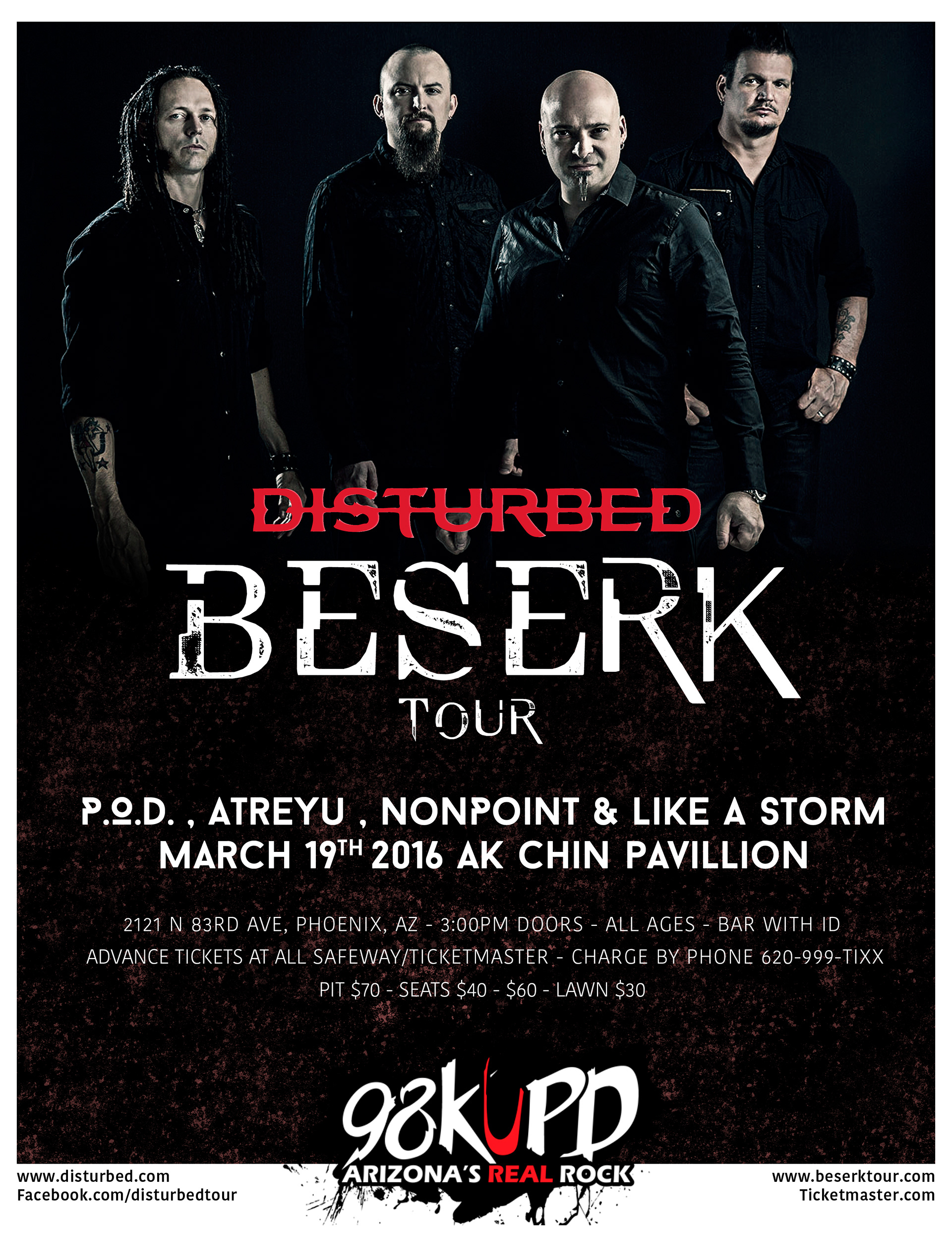 Luis Galvez - Disturbed Poster