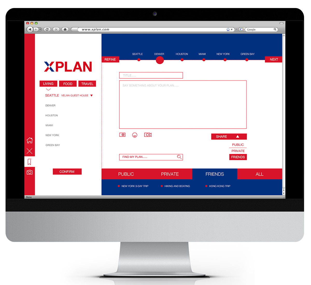 Jie Xu's Portfolio - XPLAN Branding