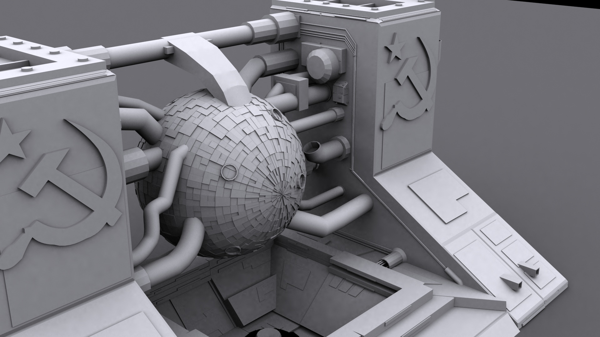 Steven Han - Command & Conquer Red Alert 2 Soviet Power Plant Remake