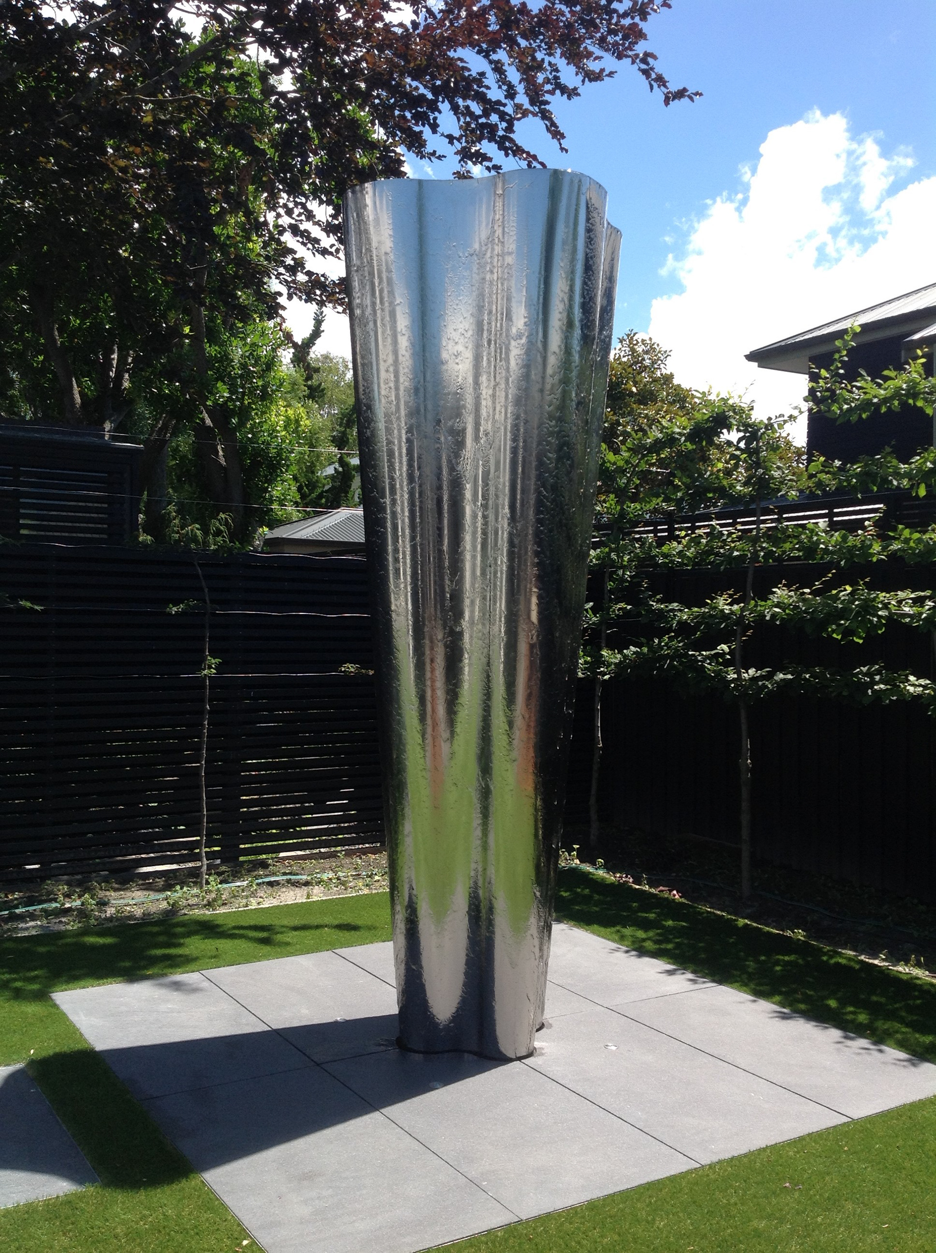Contemporary Water Sculptures - Stainless Steel