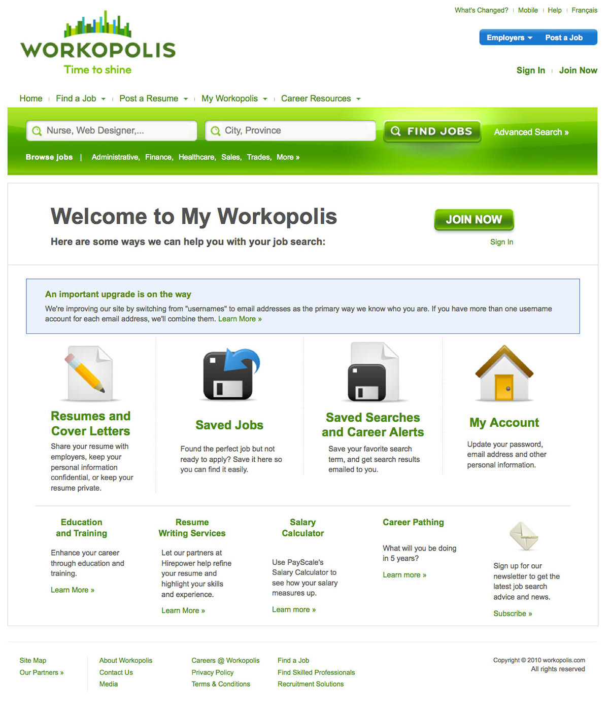 Welcome to Adam's Portfolio - Workopolis Canada