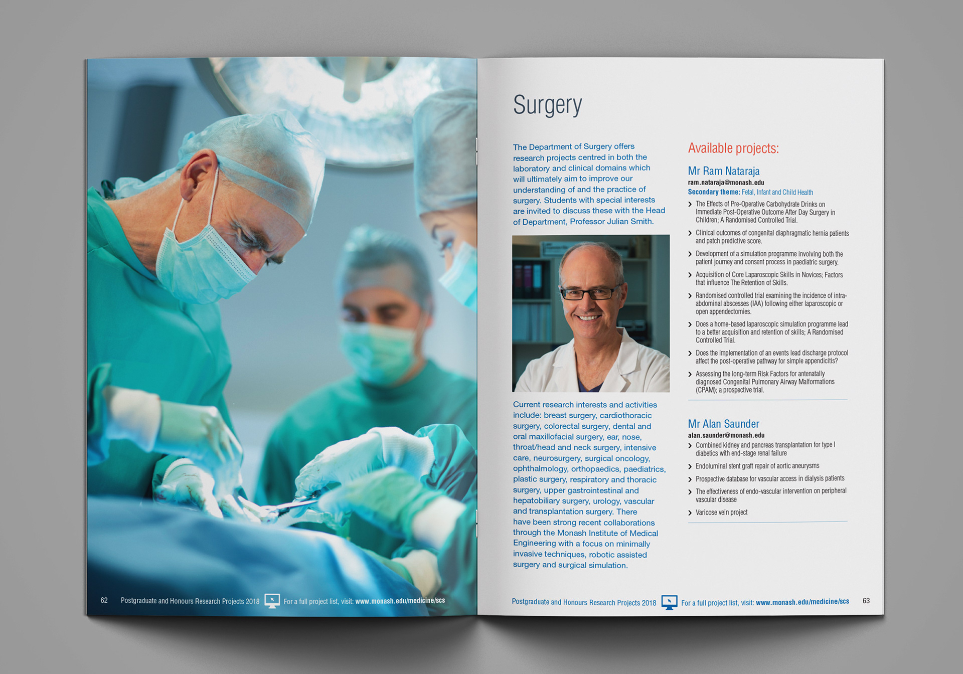 John Allen - Research Projects Brochure