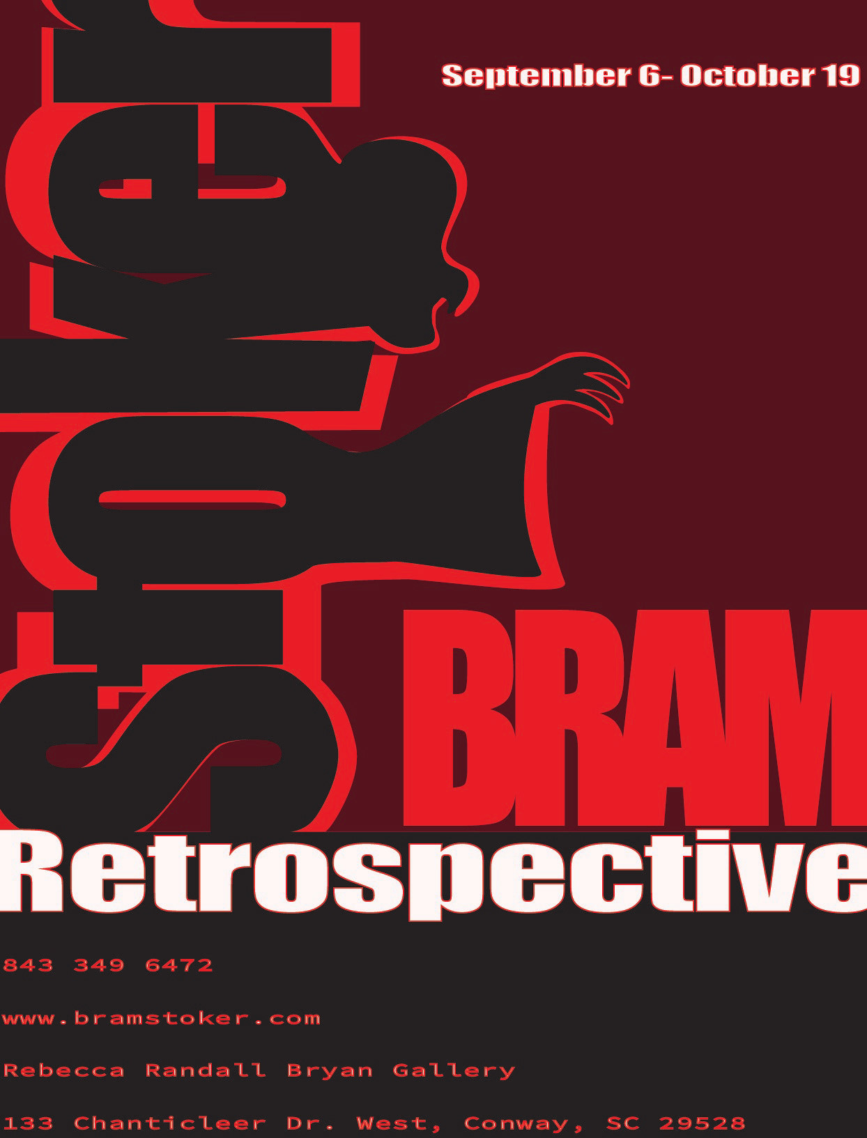 Alex Samsel - Bram Stoker Retrospective Poster