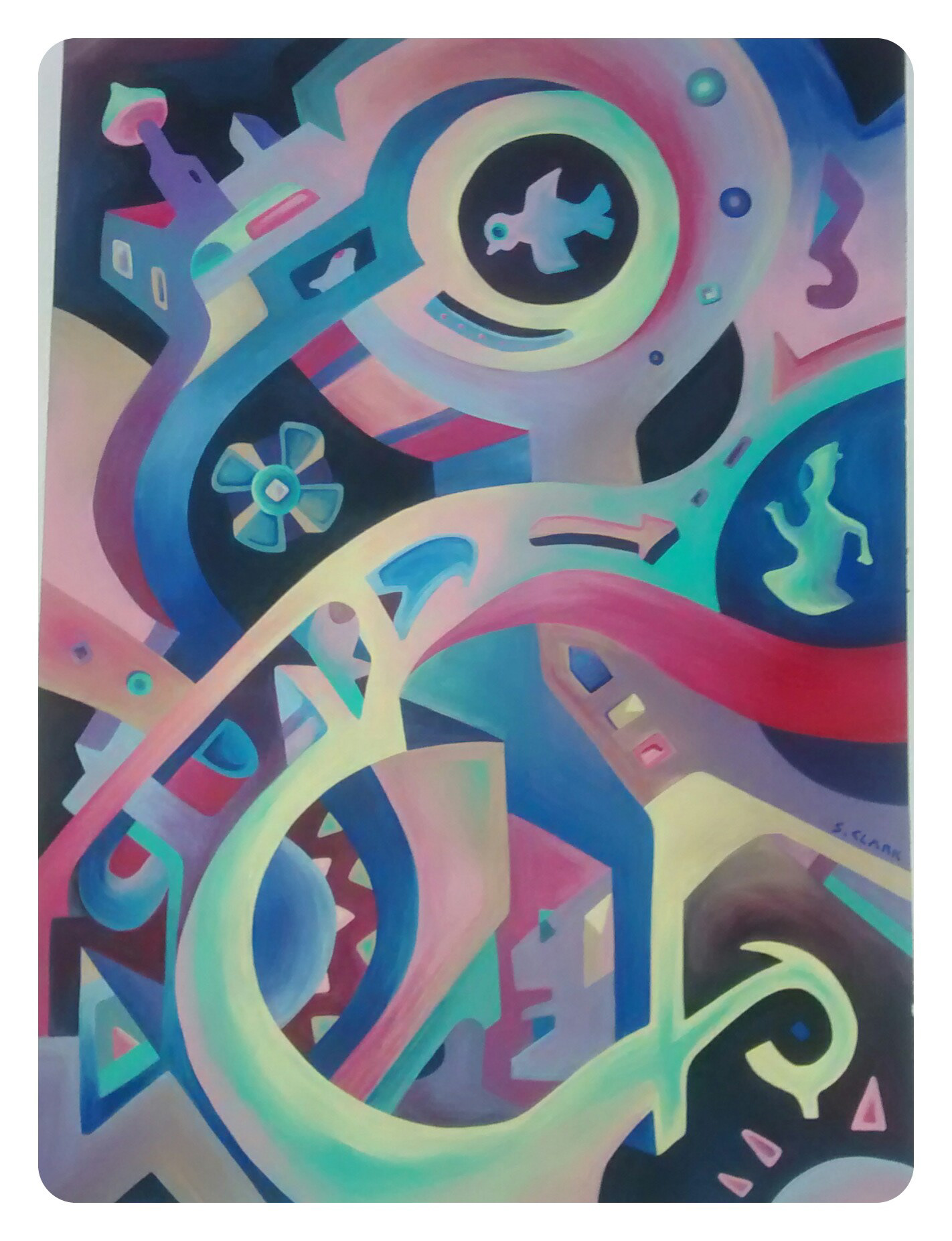 Scott Clark - WORKING TITLE ART SHOW AUGUST 2015