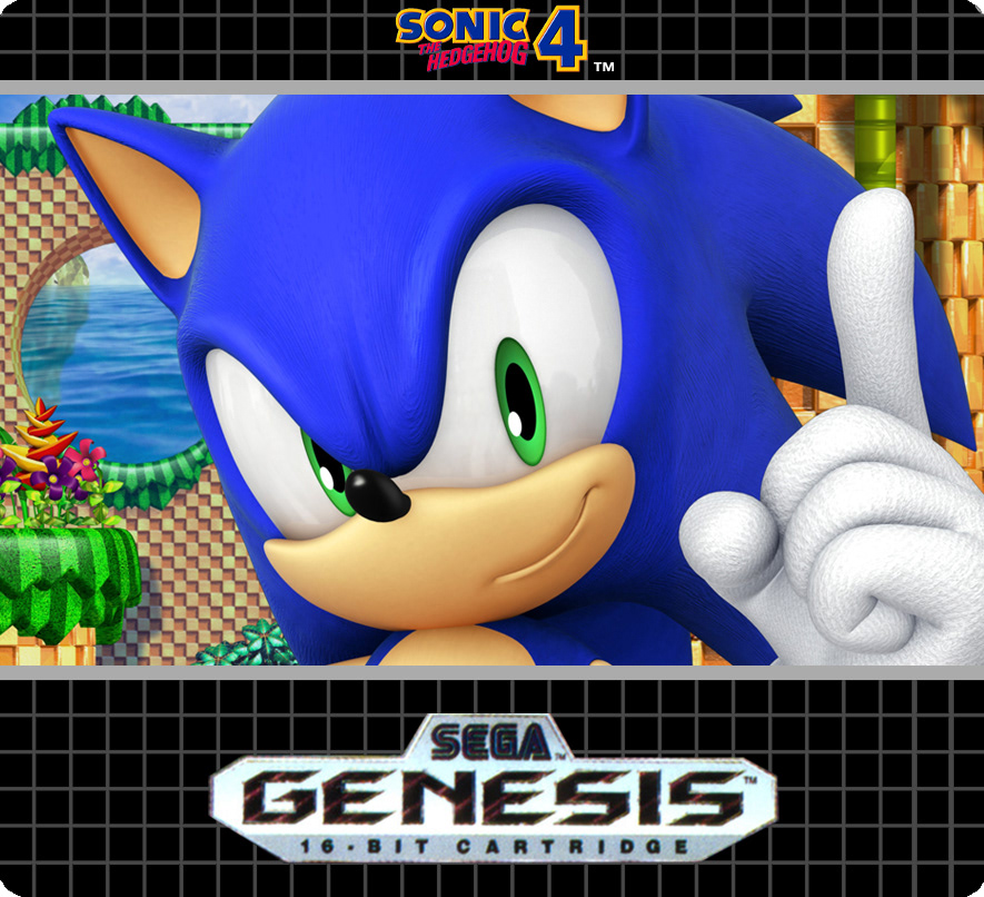 Barry Harmon | Graphic Design - Sonic the Hedgehog 4 SEGA Genesis Cases
