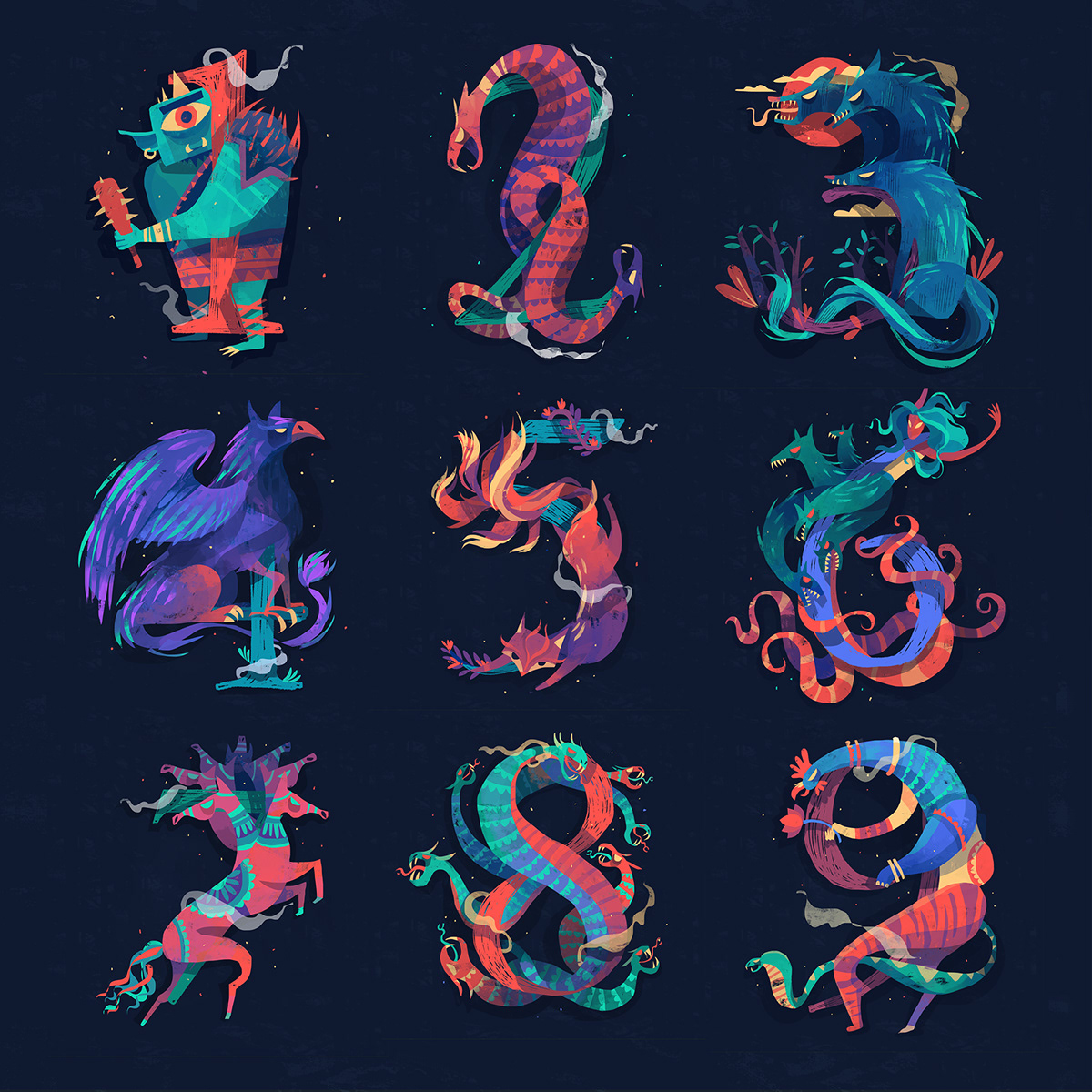 Chaaya Prabhat's Portfolio - A-Z of Mythical Creatures and Monsters