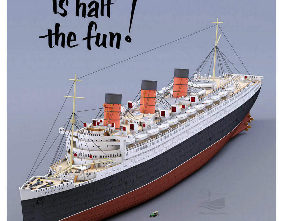 3D printed historical ocean liners - Digital Work