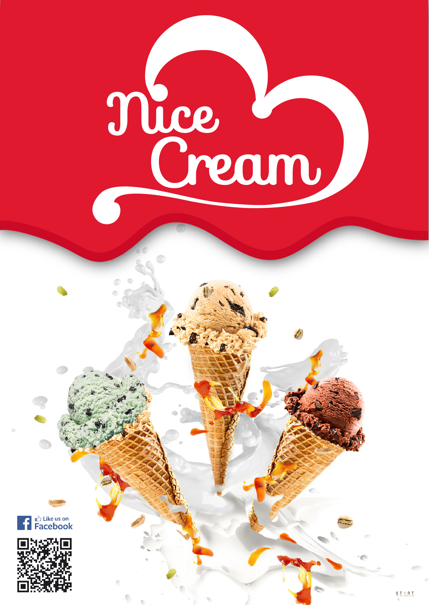 Tom Huntjens - Ice Cream Poster Tom Huntjens - Ice Cream Poster