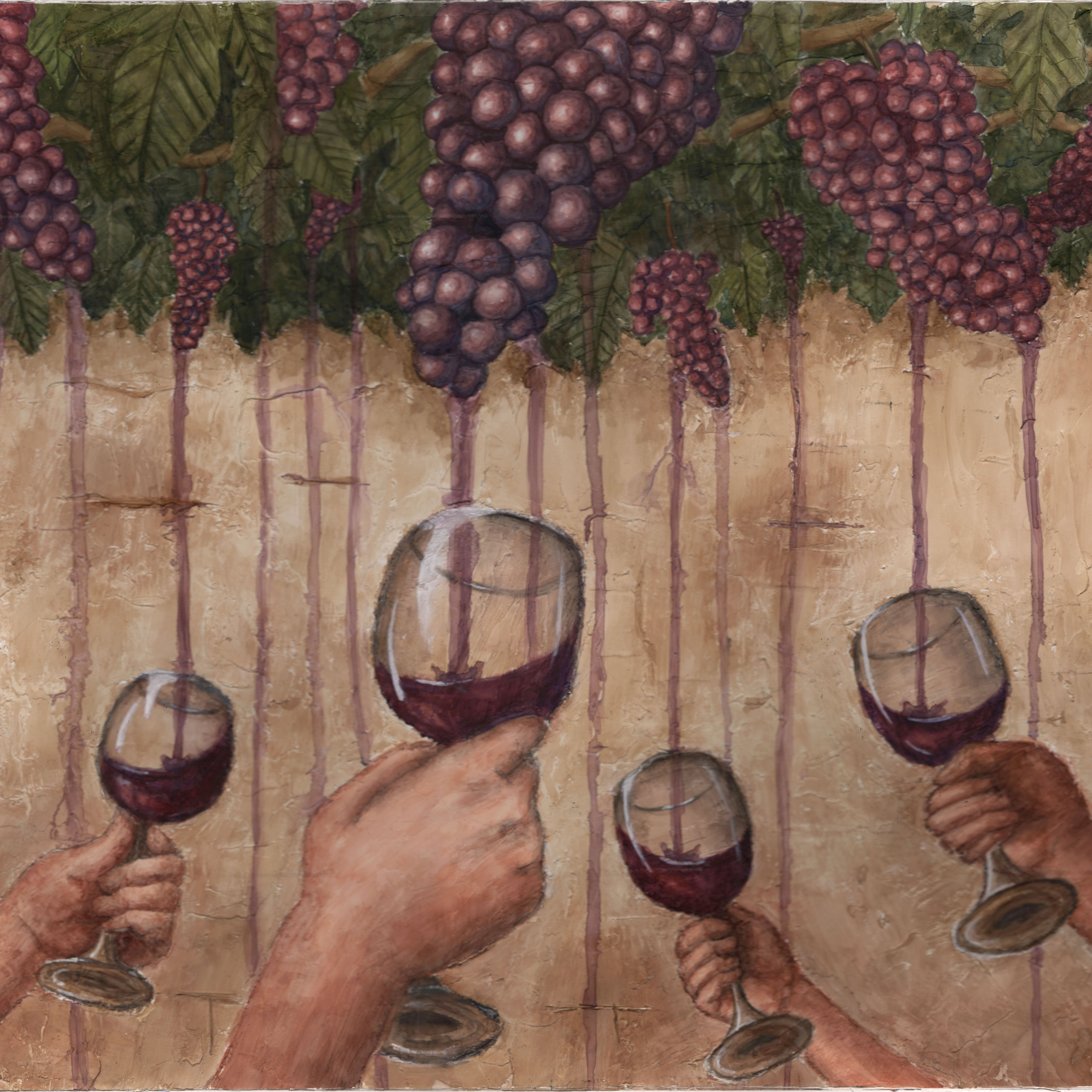 Ashley Lavelle - Canvas Wines Label