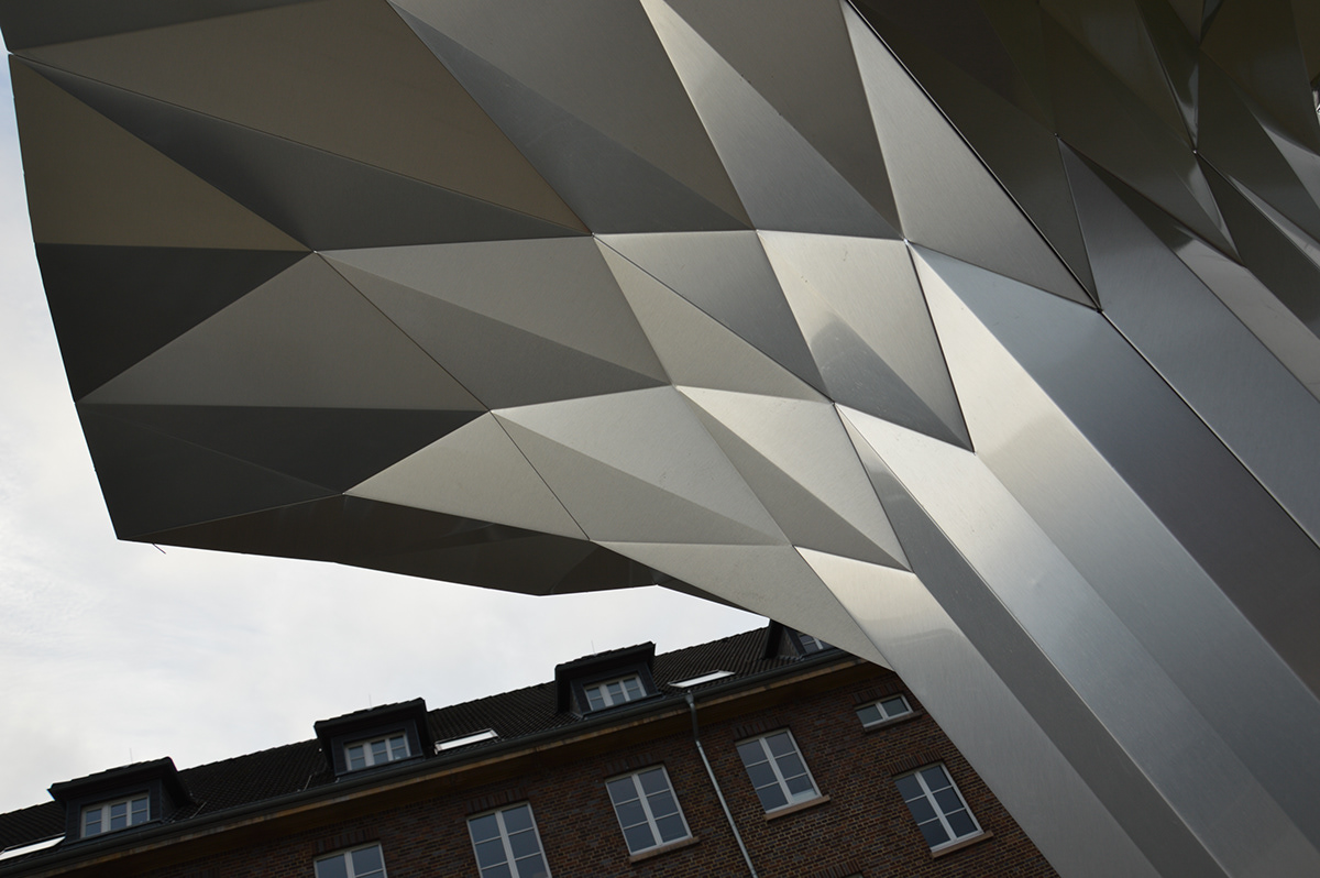 Tal Friedman - parametric architecture - origami pavilion