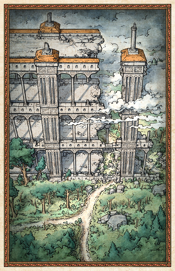 Mike Schley's Portfolio - Isometric & Cutaway Maps