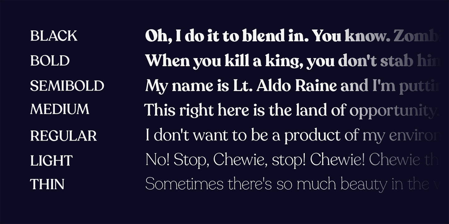 Latinotype - Recoleta