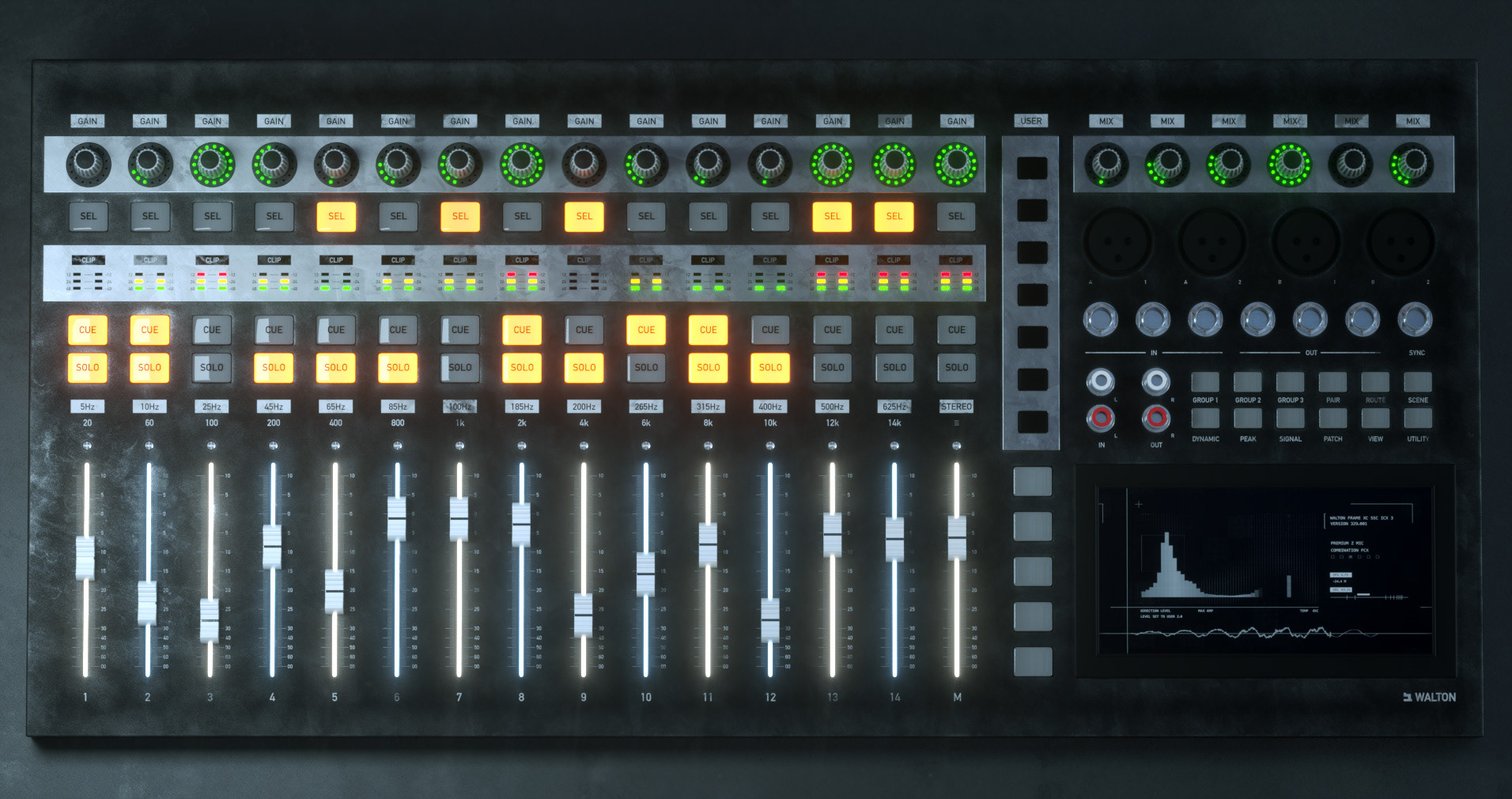 Walton Design - Soundboard Render