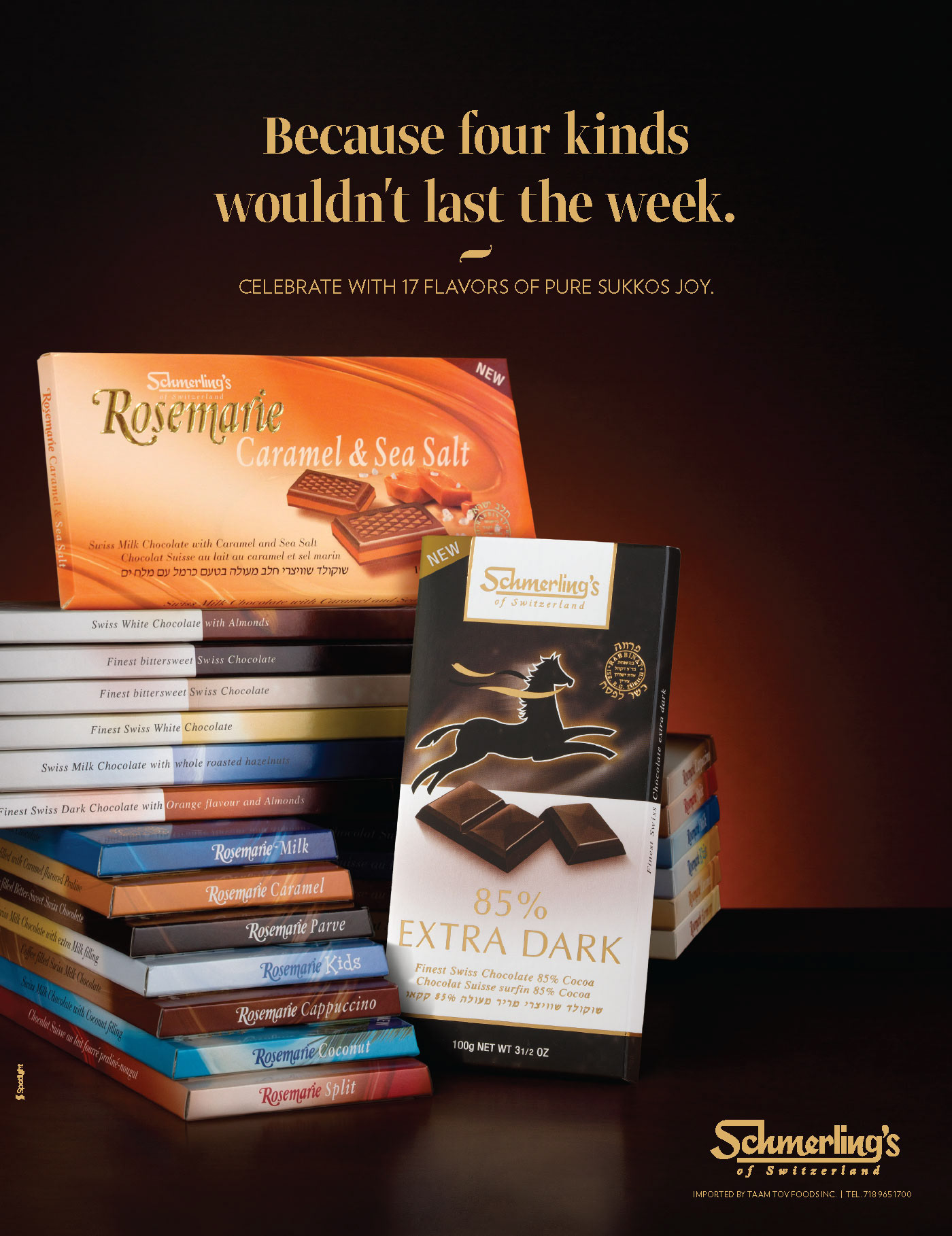 Spotlight Design - Schmerling's Chocolate - Ad Campaigns