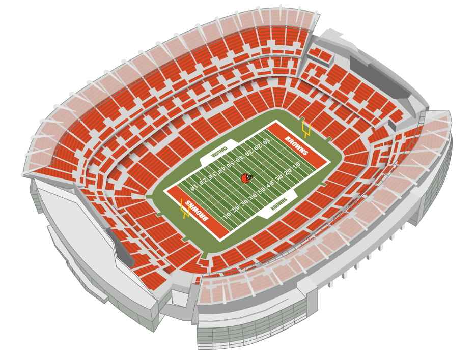 Kerianne O'Donnell - NFL Stadium Seating Chart Graphics