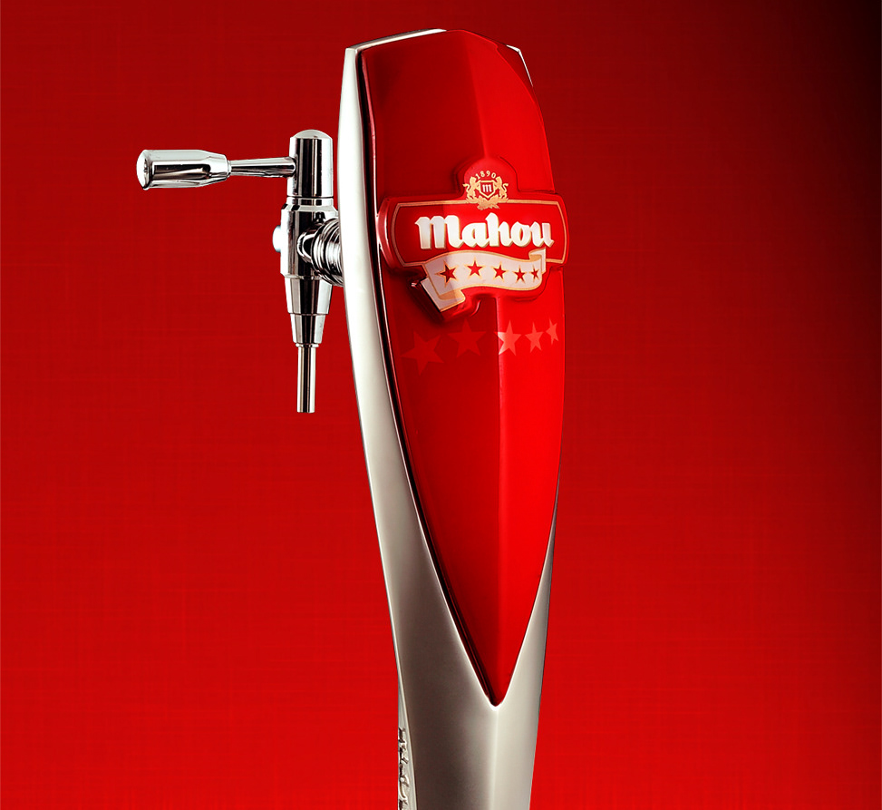 In Spirit Design - Mahou Beer Taps
