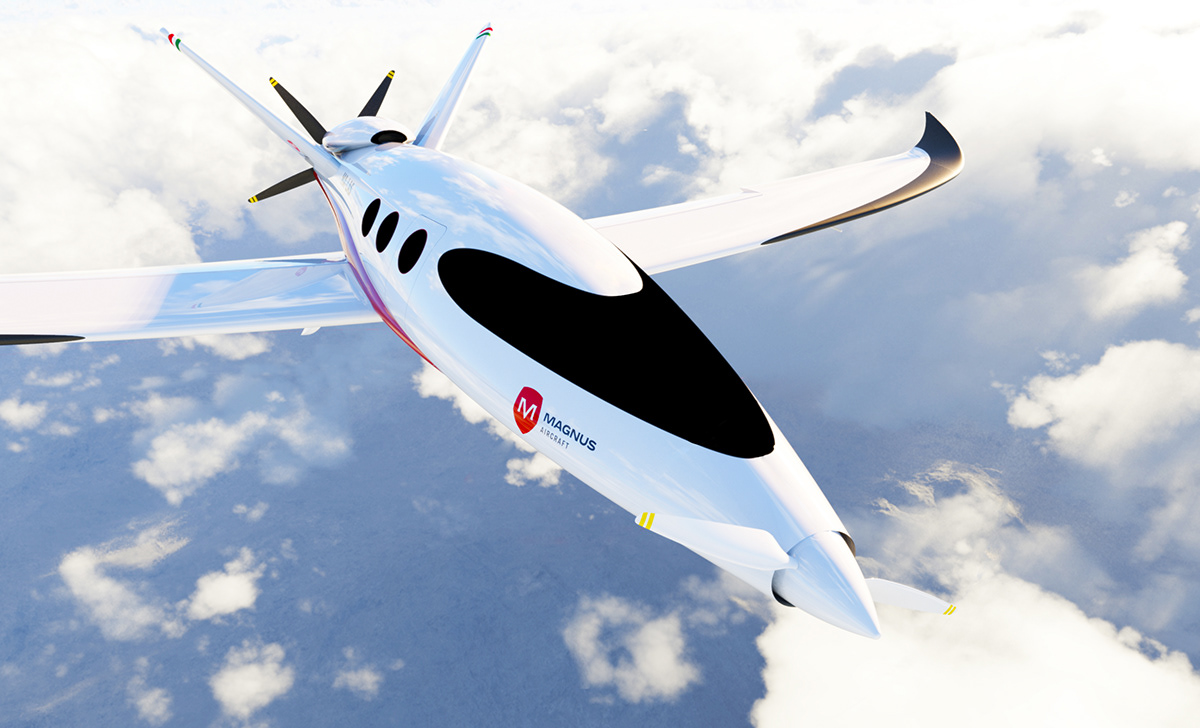 Industrial design services by Laszlo Nemeth LASKY - X TAIL | AIRCRAFT