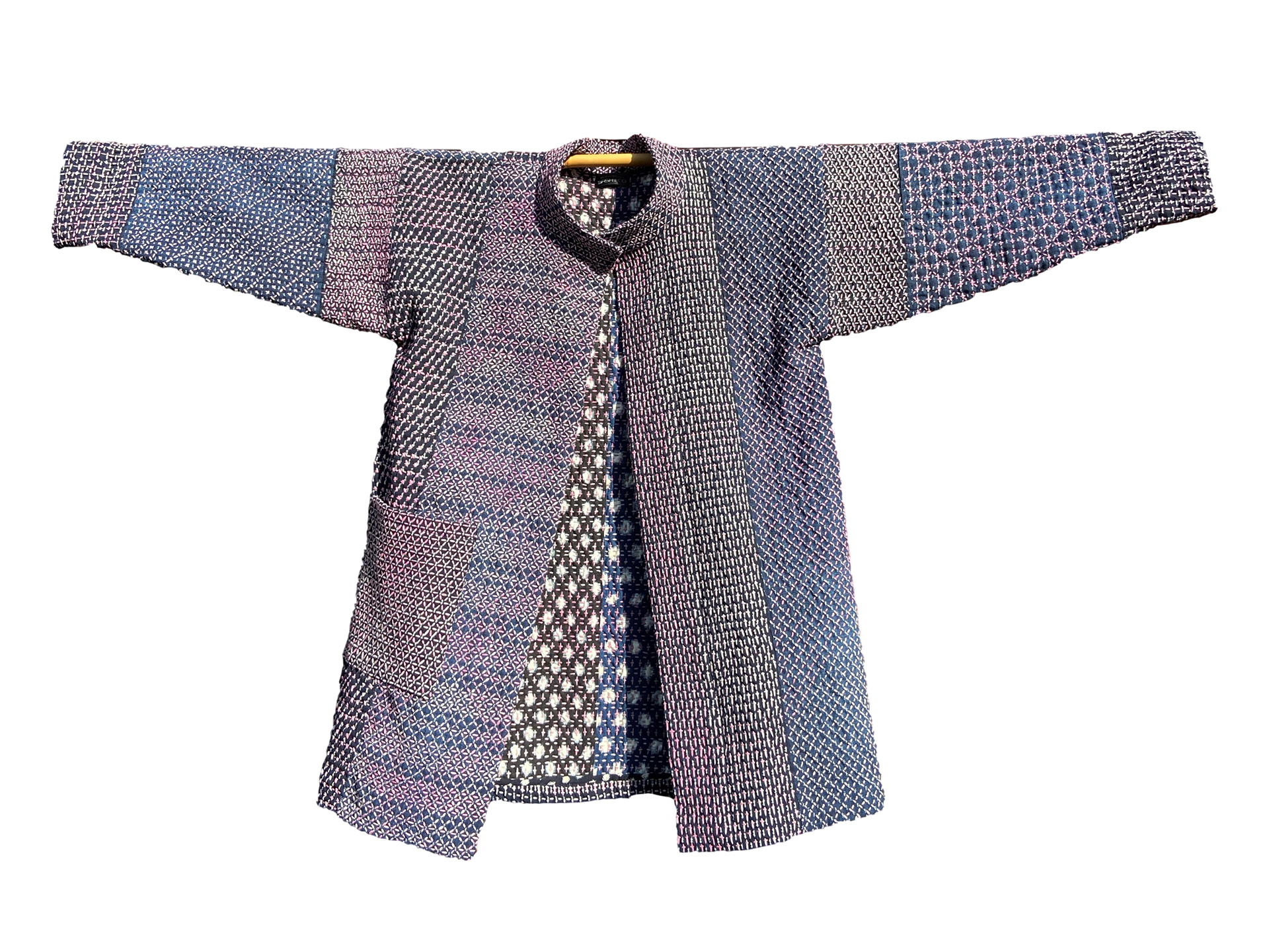 Sashiko Portfolio - Sashiko Coat Jacket Keiko 01