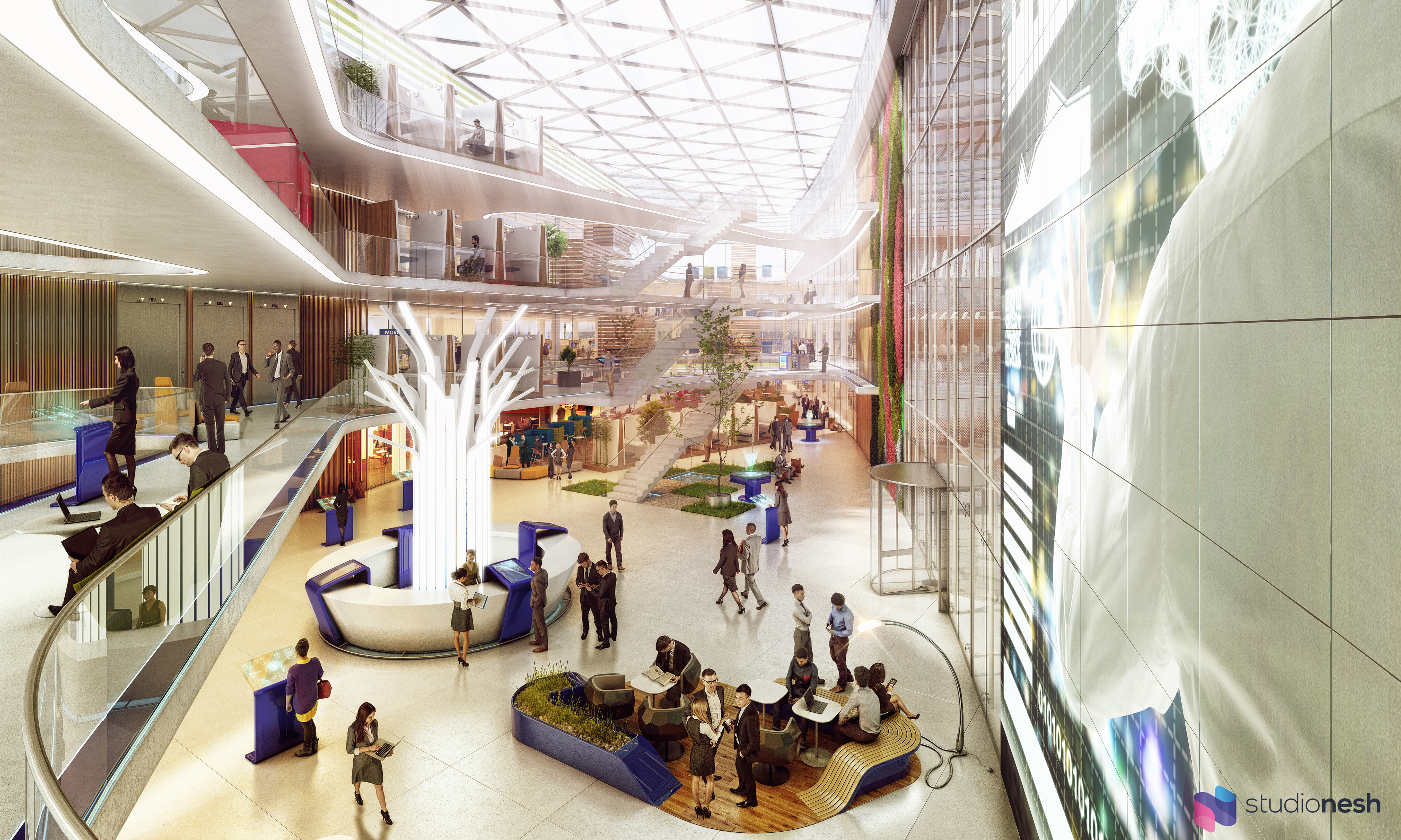 Studionesh - Commercial Interiors