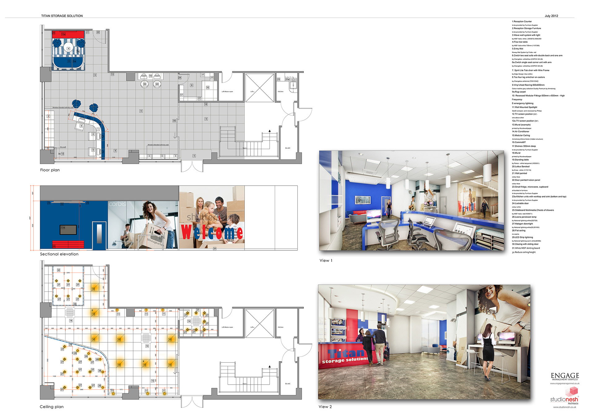 Studionesh - Self Storage Centres - Various Locations