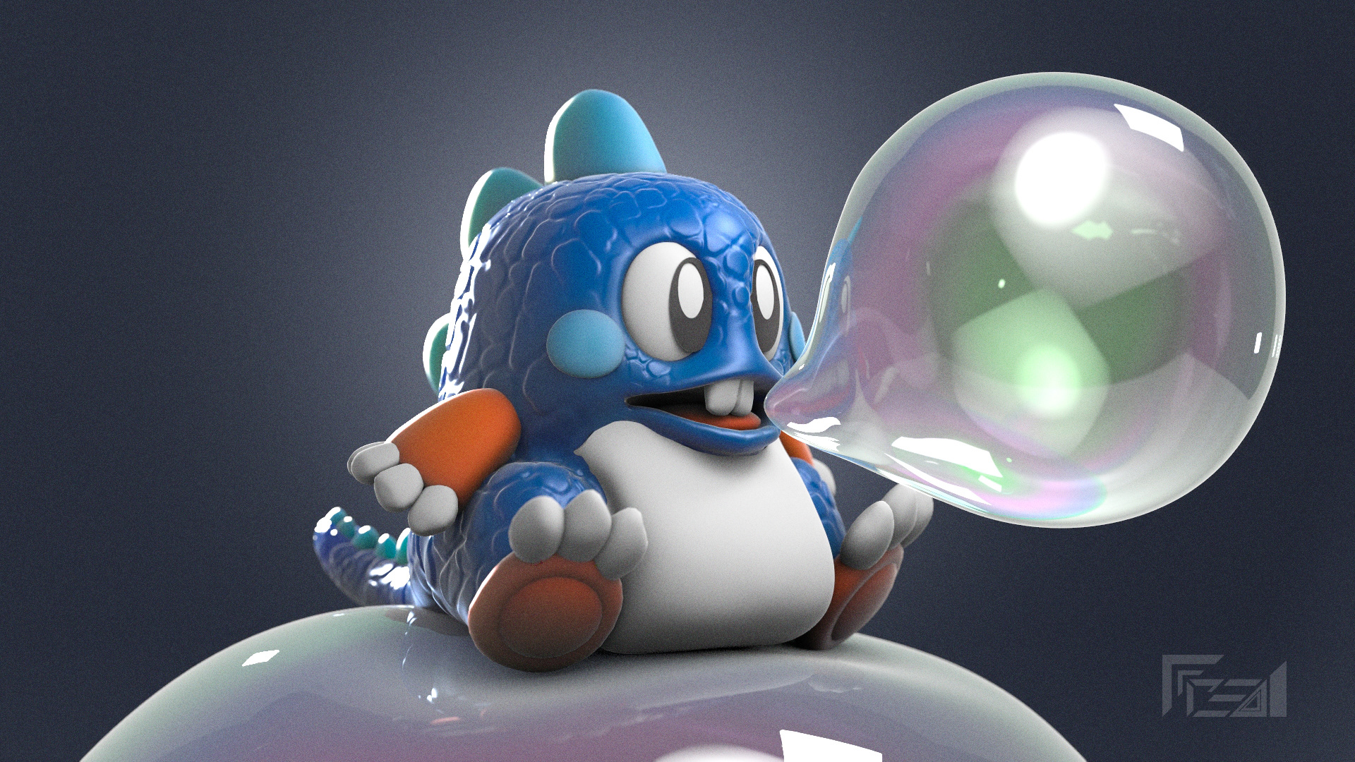 FR3D - 3D Bubble Bobble