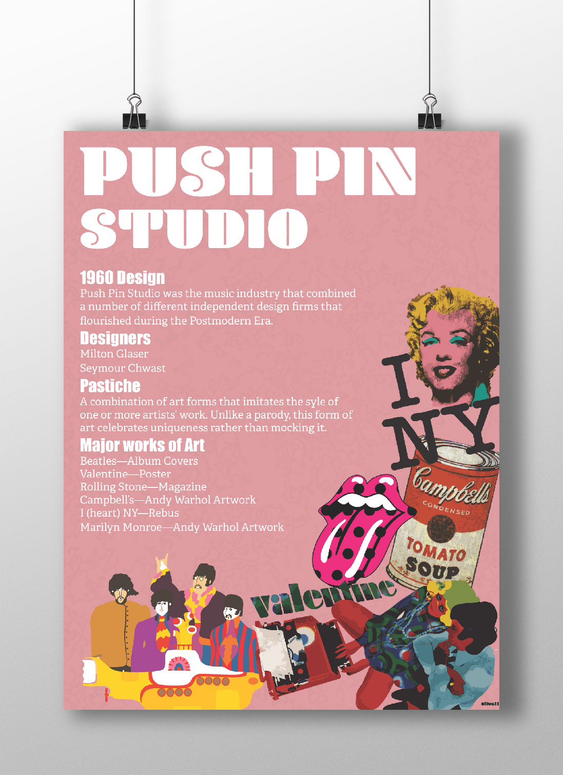 Anne Patton - Push Pin Studio Poster